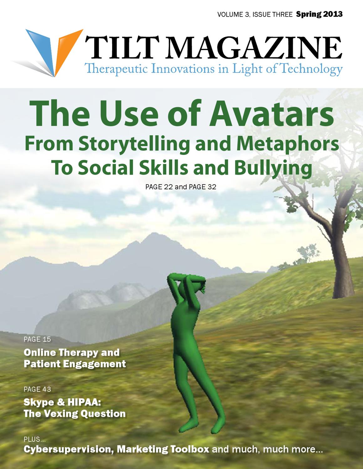 TILT Magazine Issue 14 by Online Therapy Institute - Issuu