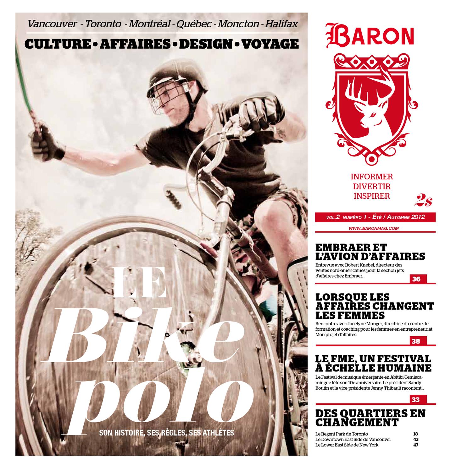 Baron été-automne 2012 by Baron Mag - Issuu