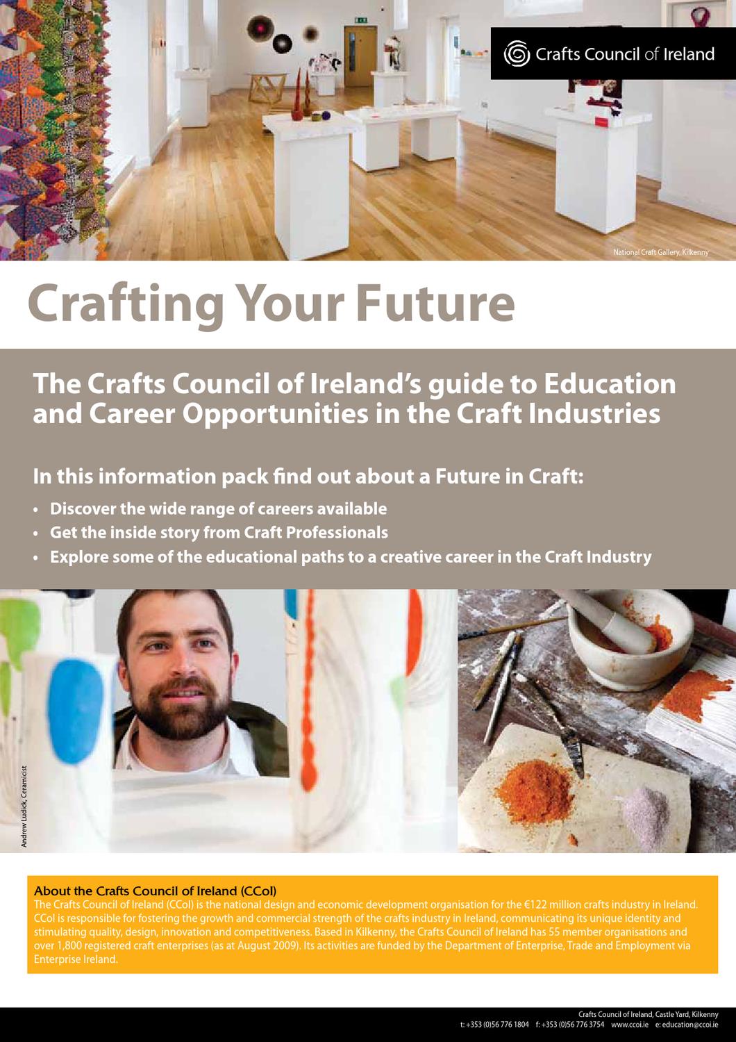 Crafting Your Future by Design & Crafts Council Ireland - Issuu