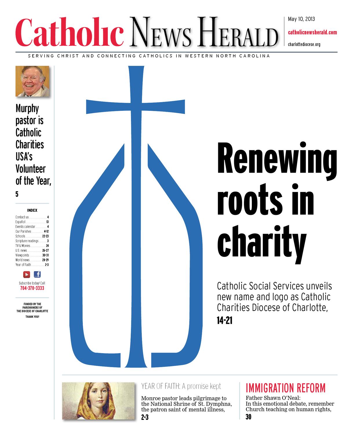 May 10, 2013 by Catholic News Herald - Issuu