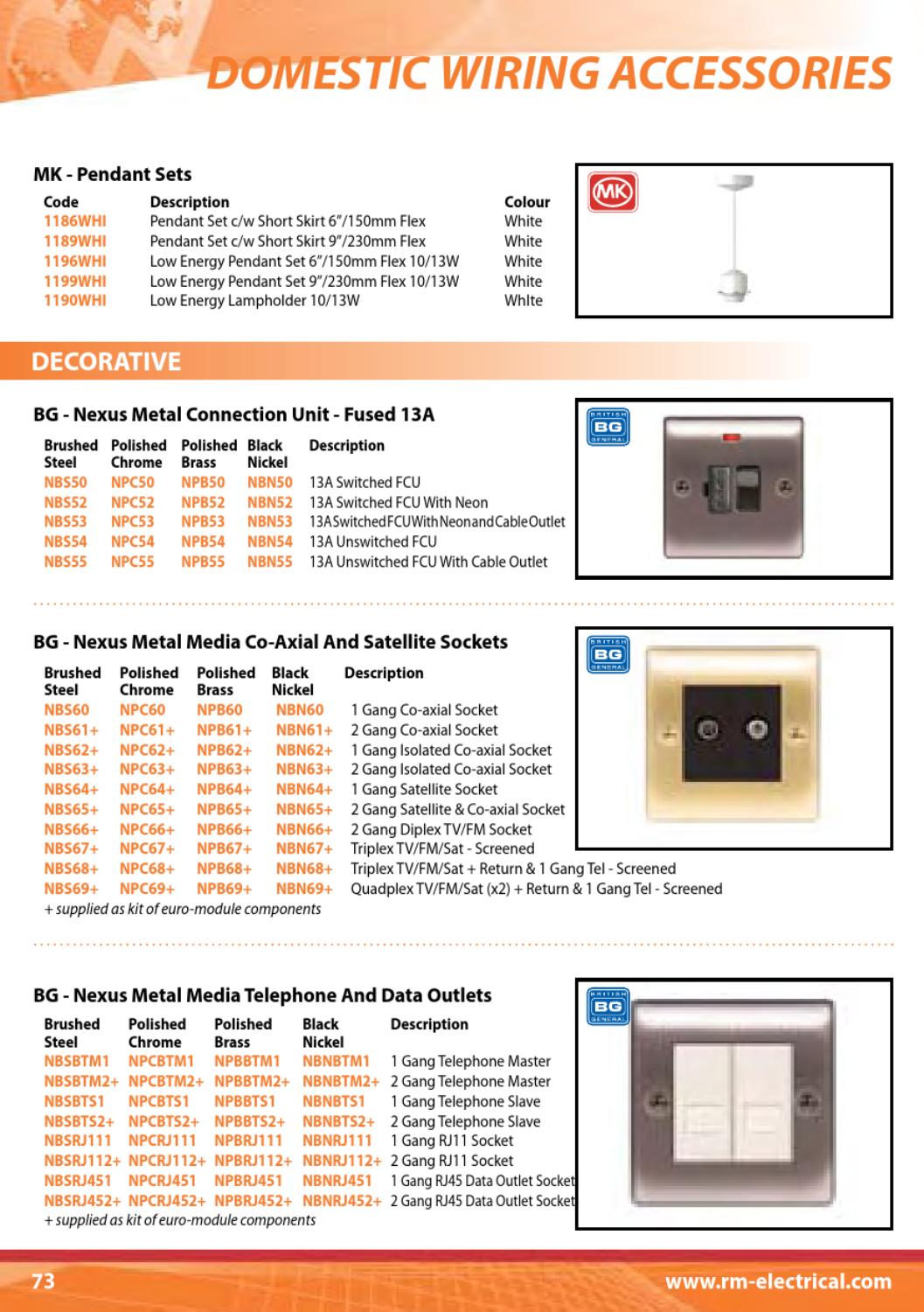 R&M Electrical Full Catalogue by David Bell - Issuu