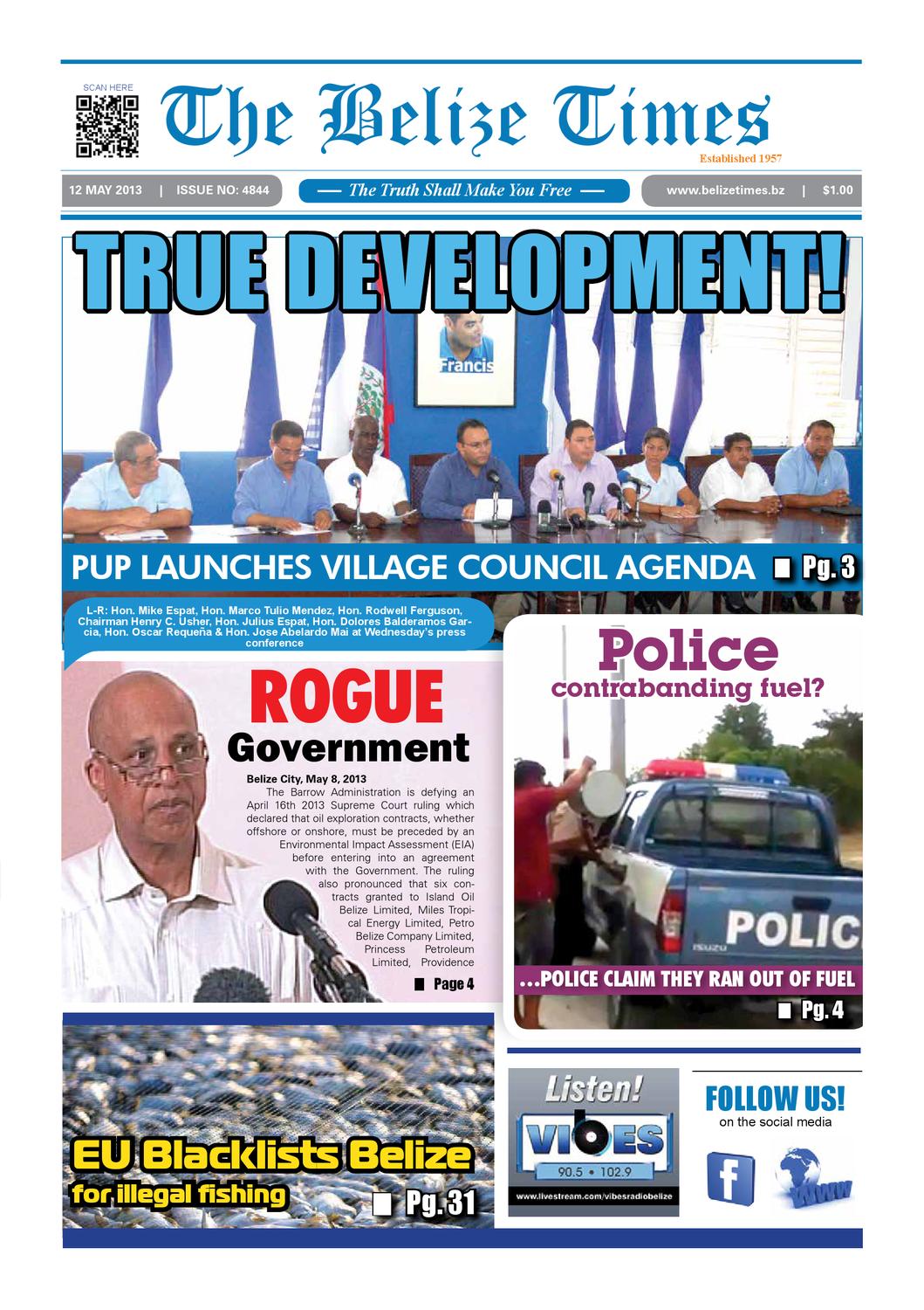 Belize Times May 12, 2013 by Belize Times Press - Issuu