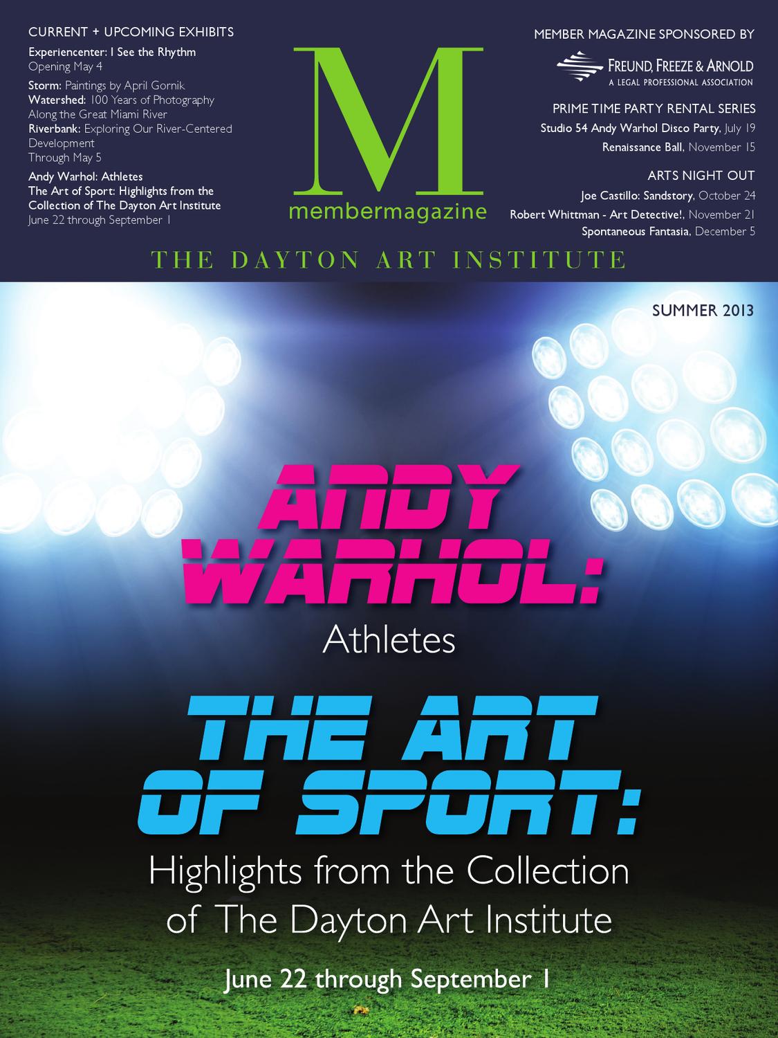 Member Magazine - 2013 Issue #2 by Dayton Art Institute - Issuu