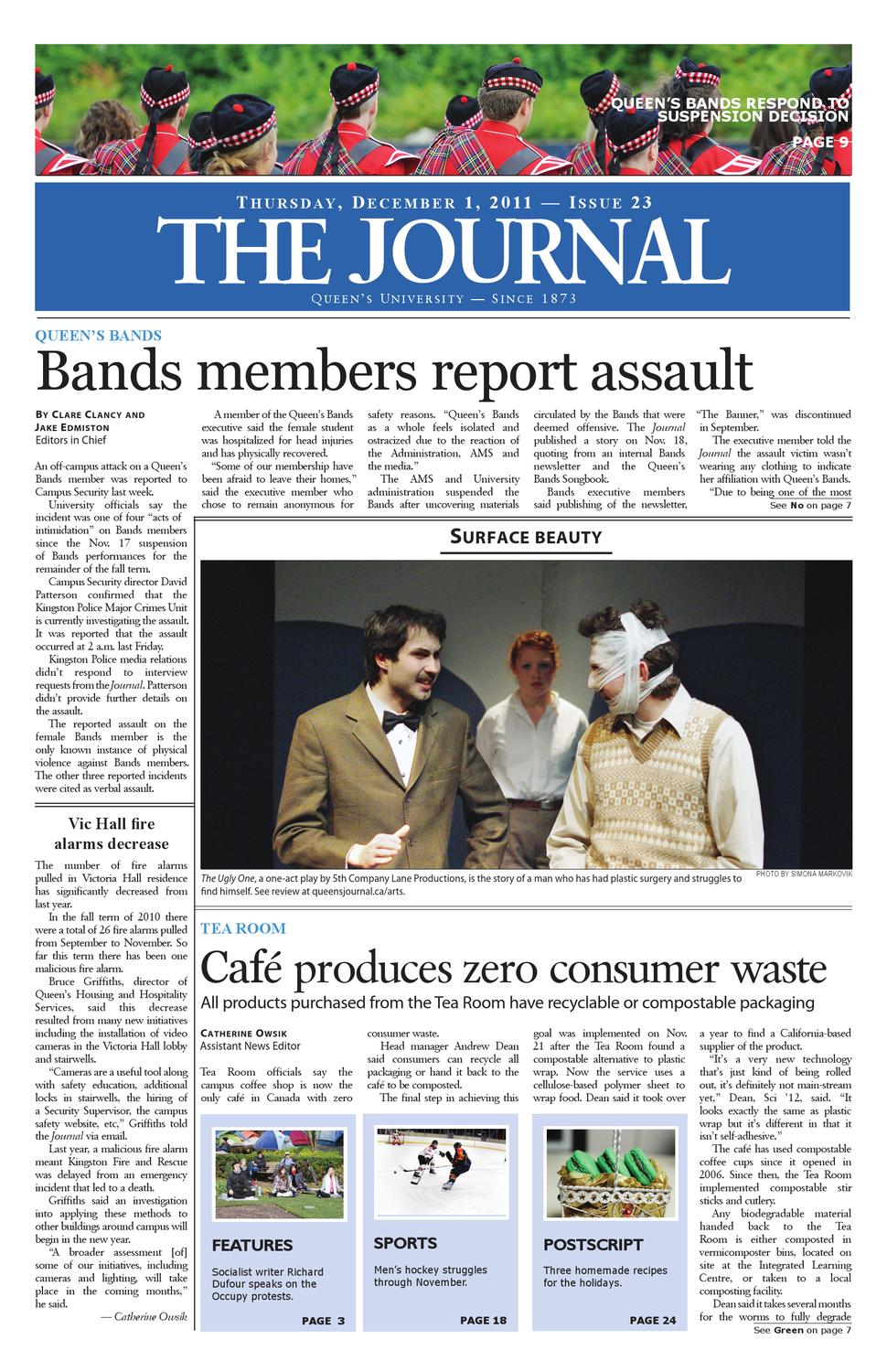 The Queen's Journal, Issue 23 by The Queen's Journal - Issuu