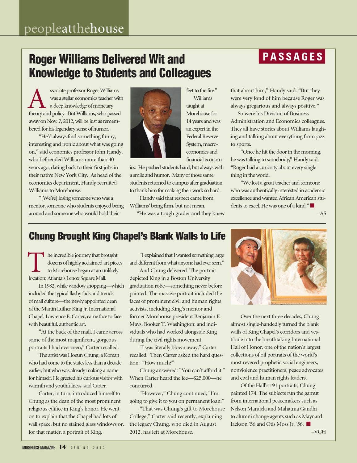 Morehouse Magazine by Morehouse College - Issuu