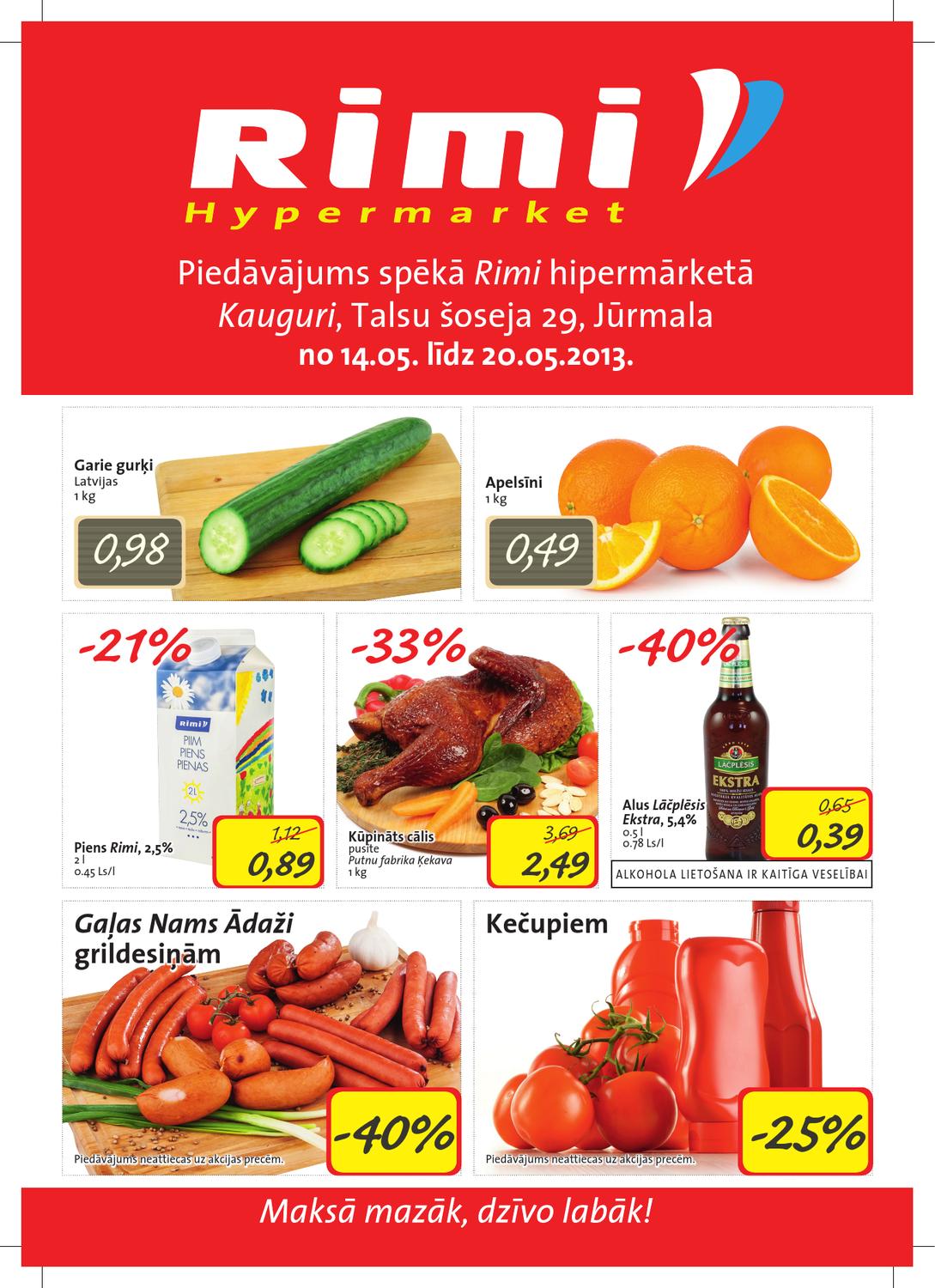 Rimi Mini Akcijas Buklets Un Atleides No 20190917 Uz