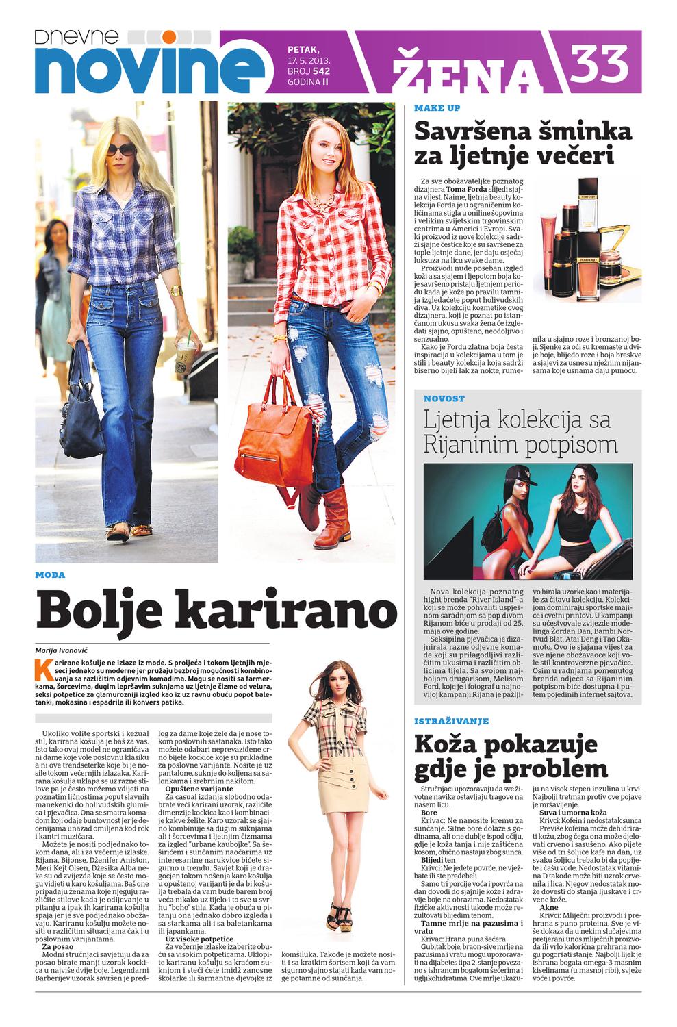 Izdanje 17. maj 2013. by Dnevne Novine - Issuu