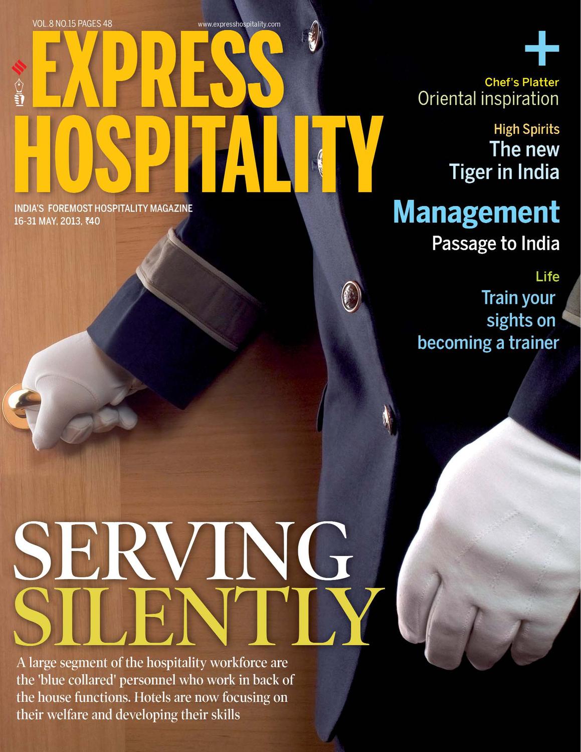 Express Hospitality May 16-31, 2013 by Indian Express - Issuu