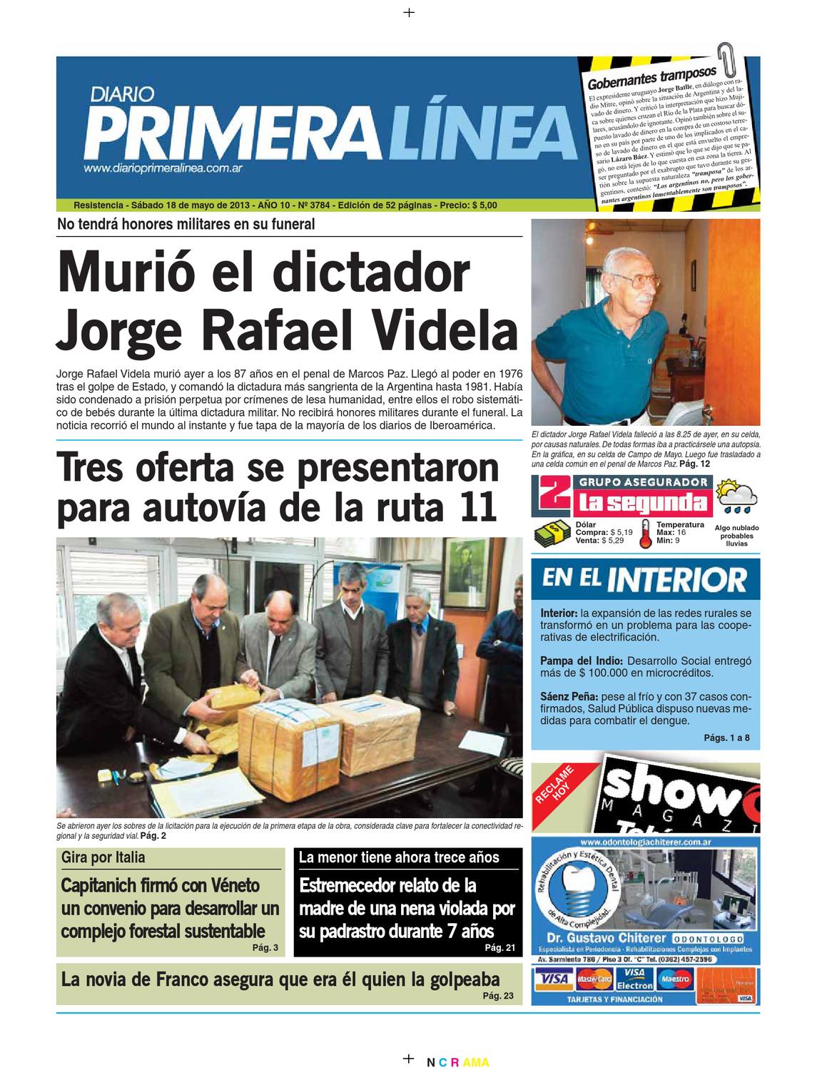 Primera Linea 3784 18-05-13 by Diario Primera Linea - Issuu