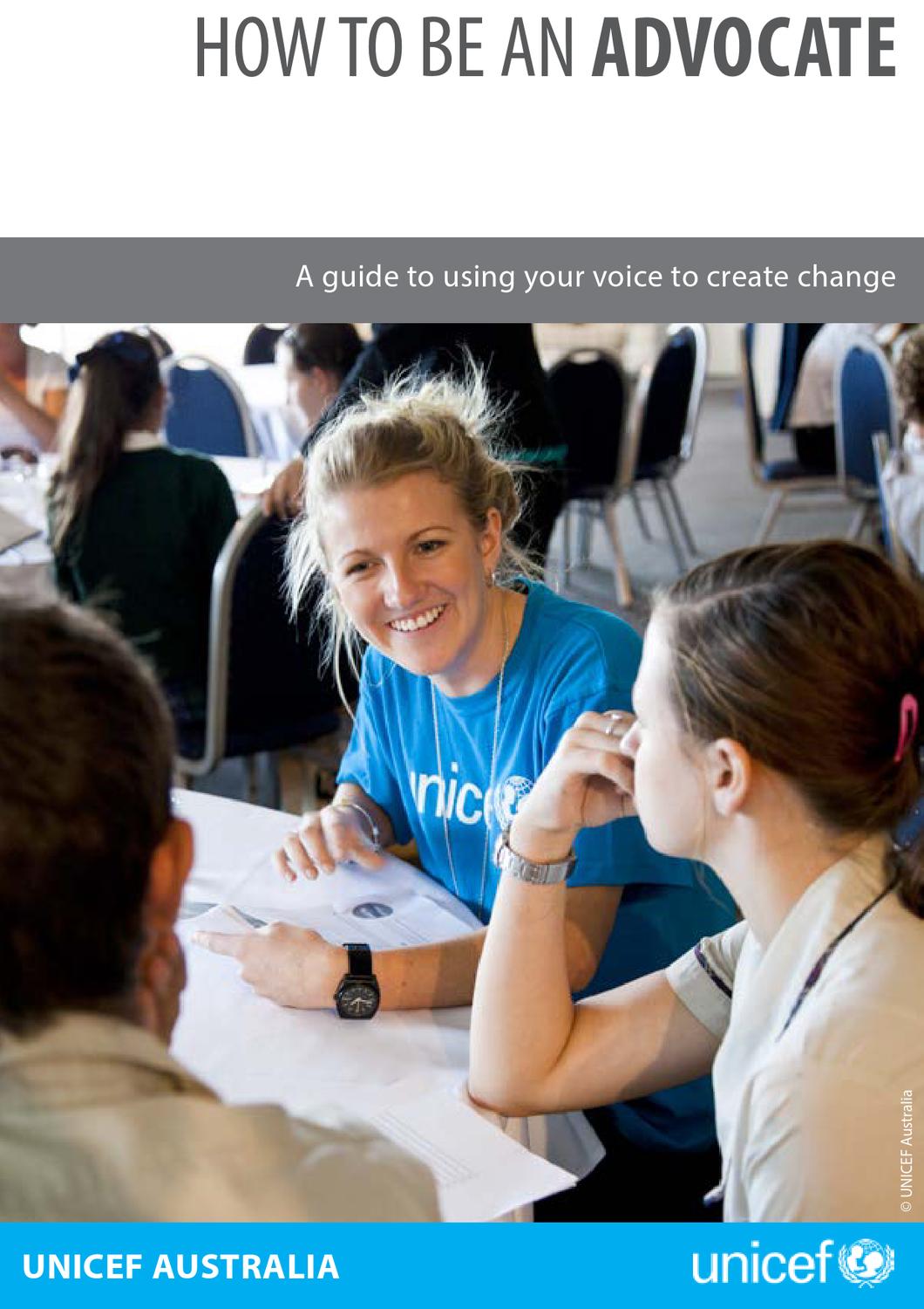 How to be an advocate: A guide to using your voice to create change by ...