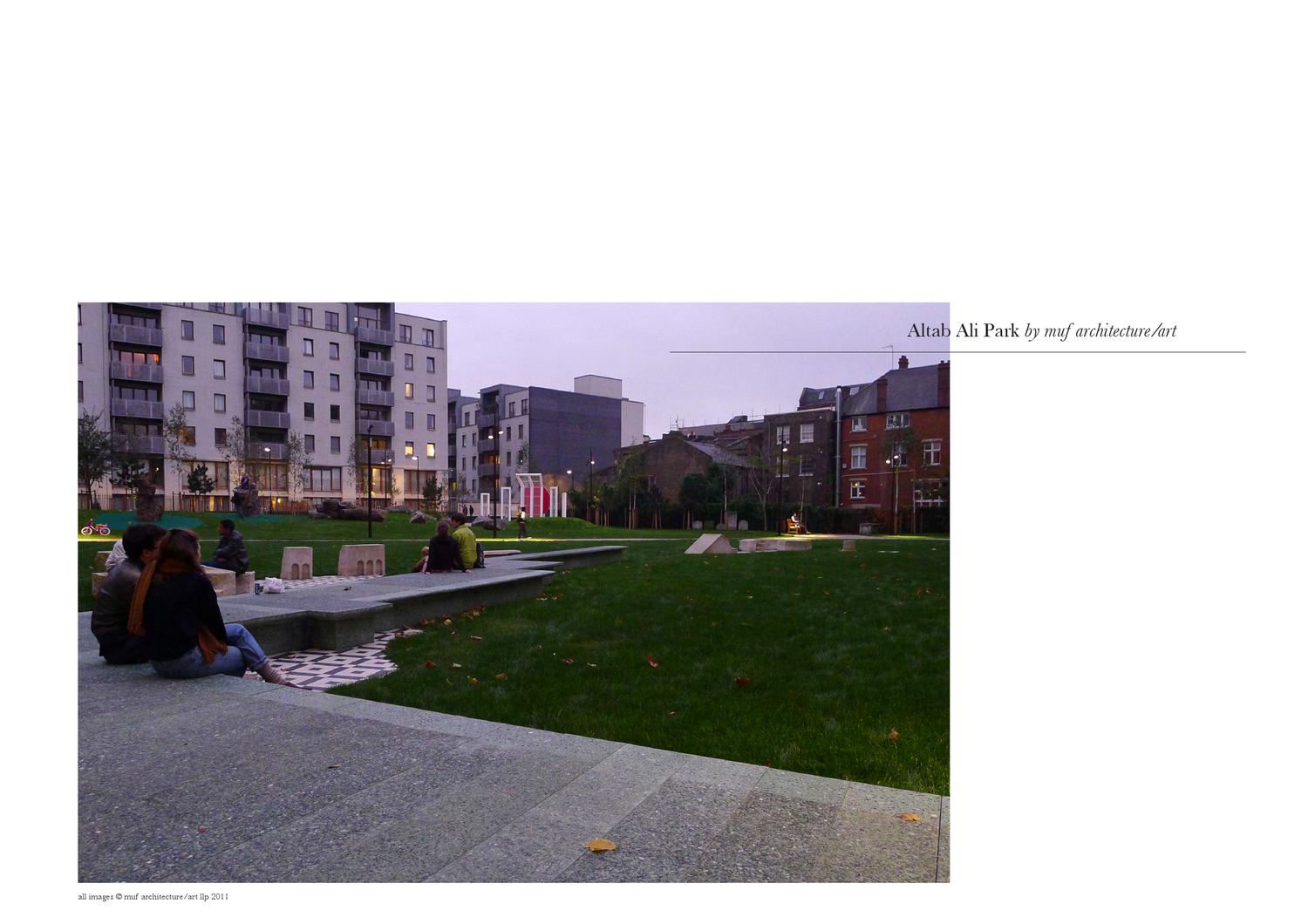 Altab Ali Park by muf architecture/art - Issuu