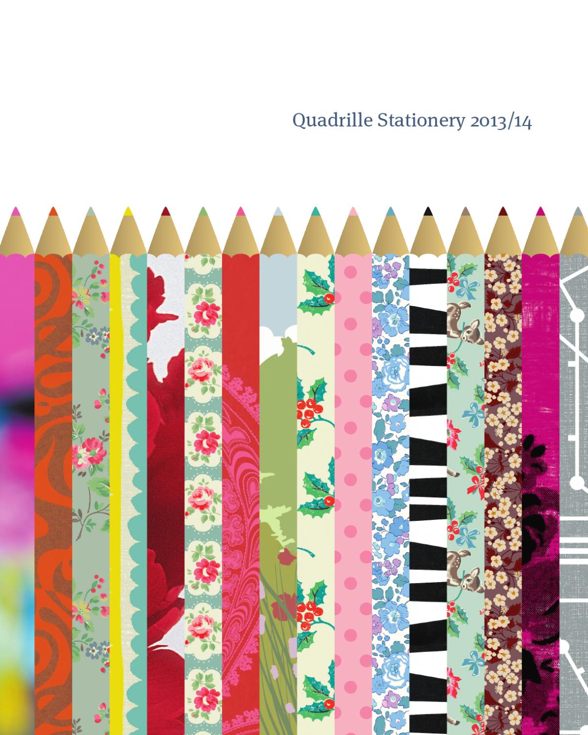 Quadrille Stationery Catalogue 2013/14 by Quadrille Publishing - Issuu