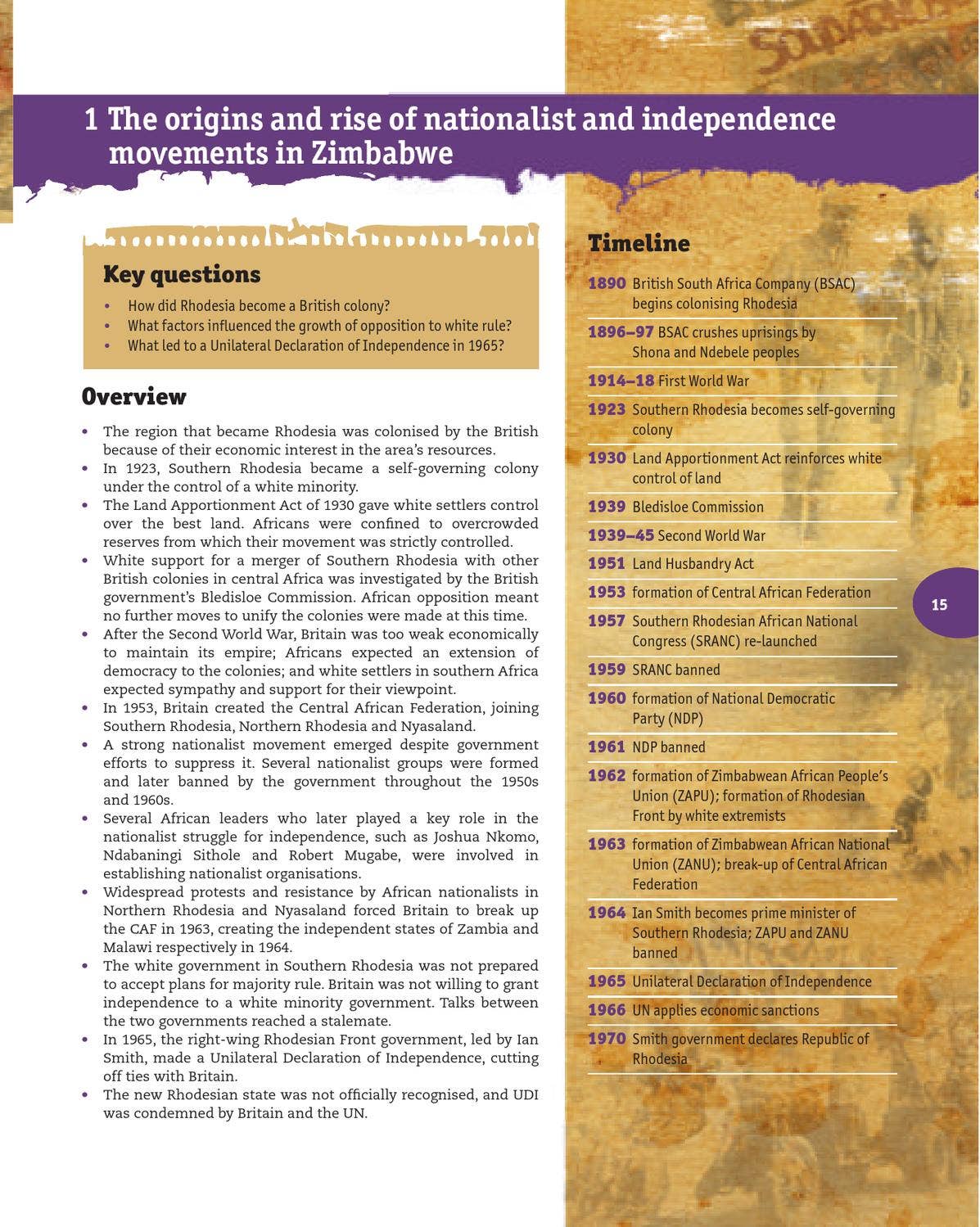 History for the IB Diploma: Nationalist and Independence Movements by ...