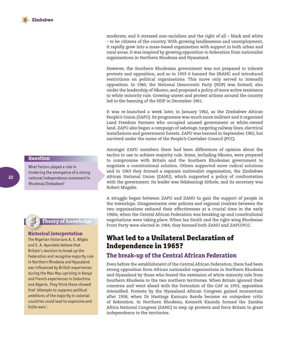 History for the IB Diploma: Nationalist and Independence Movements by ...