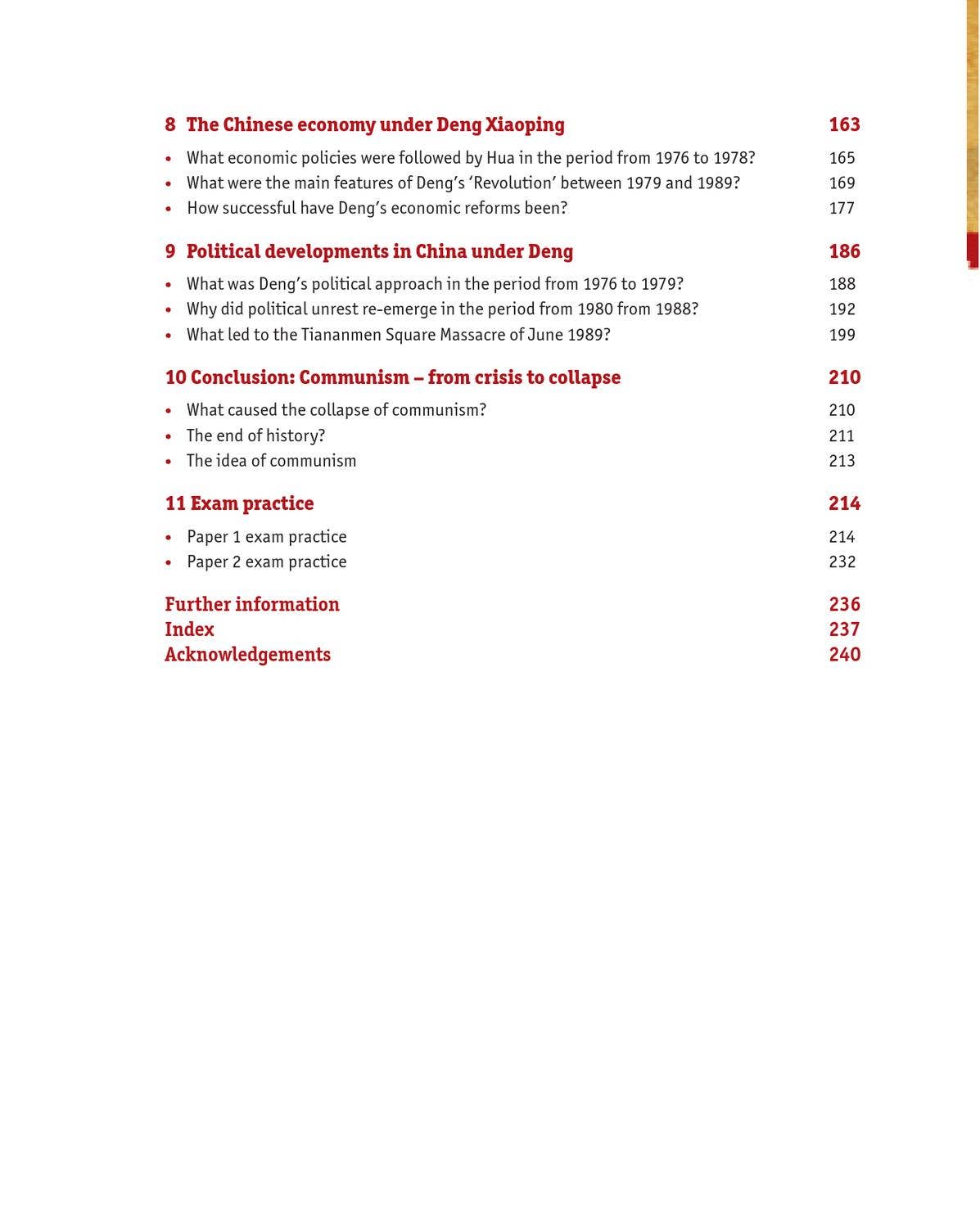 History for the IB Diploma: Communism in Crisis 1976–89 by Cambridge ...