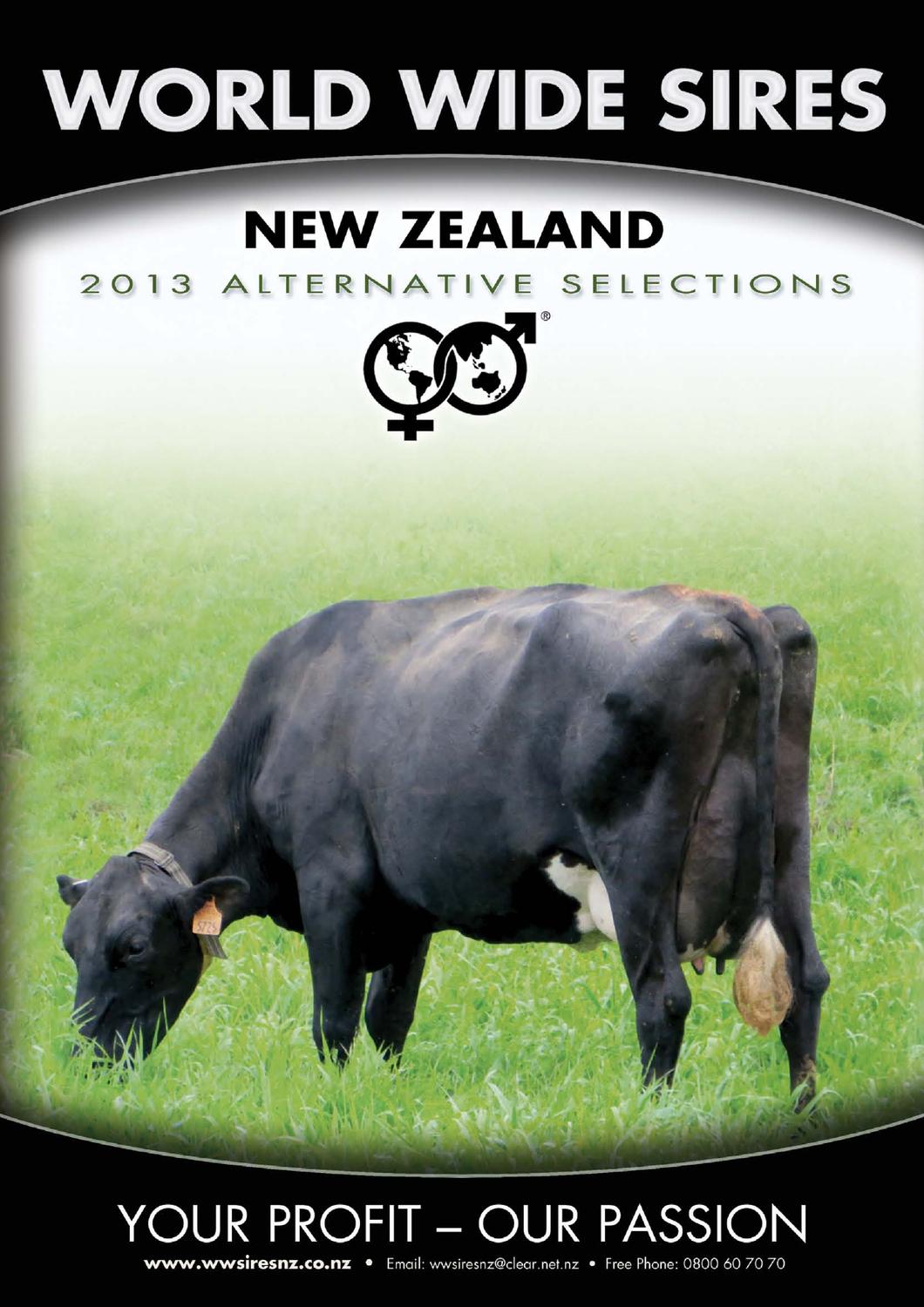 2013 Alternative Selections by World Wide Sires, LTD - Issuu