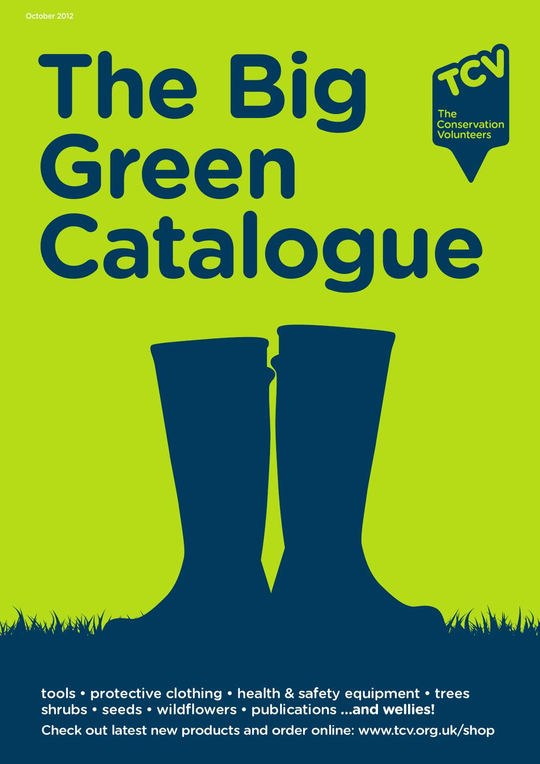 Big Green Catalogue by Rob Bowker - Issuu