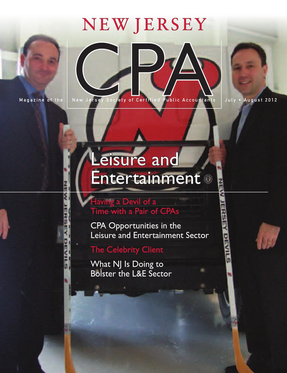 New Jersey CPA - July/August 2012 by New Jersey Society of CPAs - Issuu