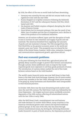 History for the IB Diploma: The Great Depression and the Americas 1929 ...