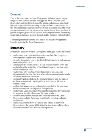 History for the IB Diploma: The Great Depression and the Americas 1929 ...