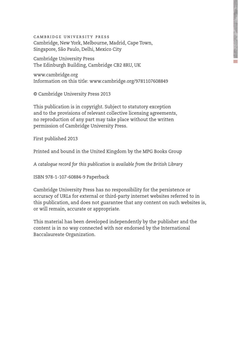 History for the IB Diploma: Unification and Consolidation of Germany ...