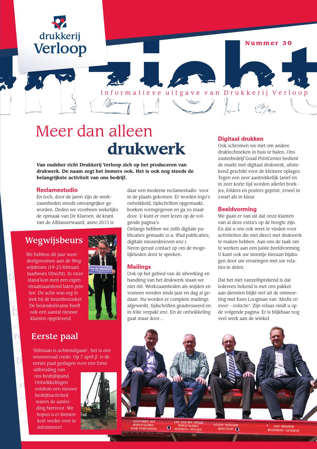 Inzicht 30 by Drukkerij Verloop - Issuu