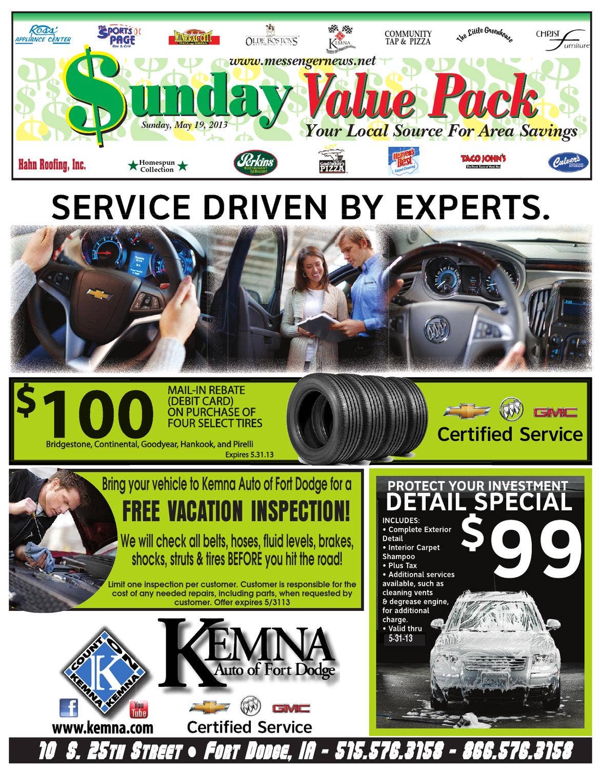 May 2013 Sunday Value Pack by Newspaper - Issuu