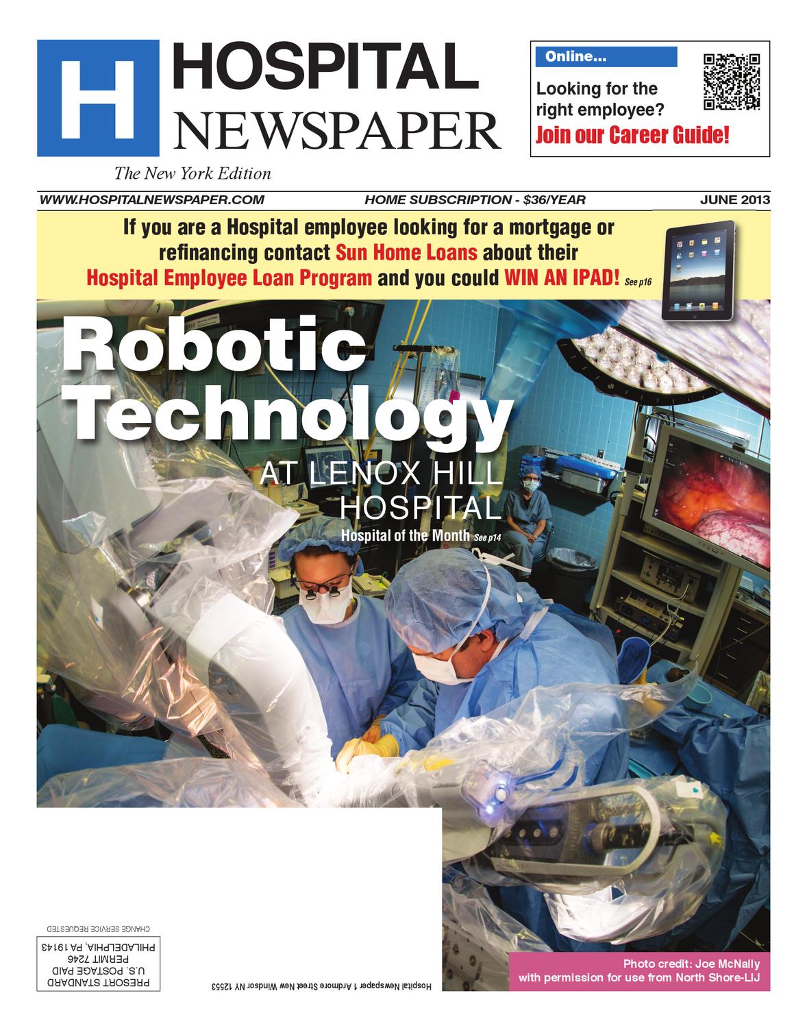 Hospital Newspaper New York June edition by Belsito Communications Inc ...