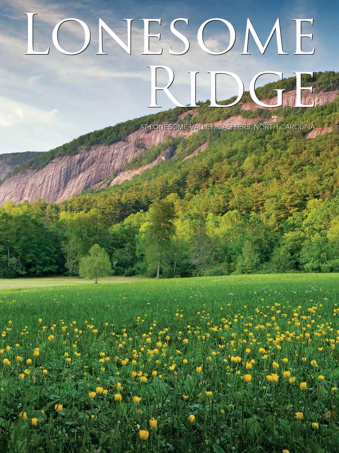 Lonesome Ridge by Real Property Marketing Group, Ltd. - Issuu