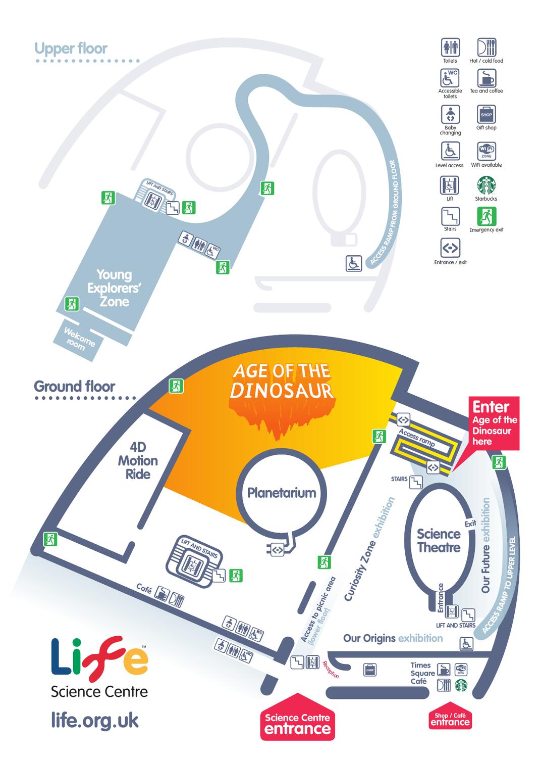 Life Science Centre Map by Centre for Life - Issuu