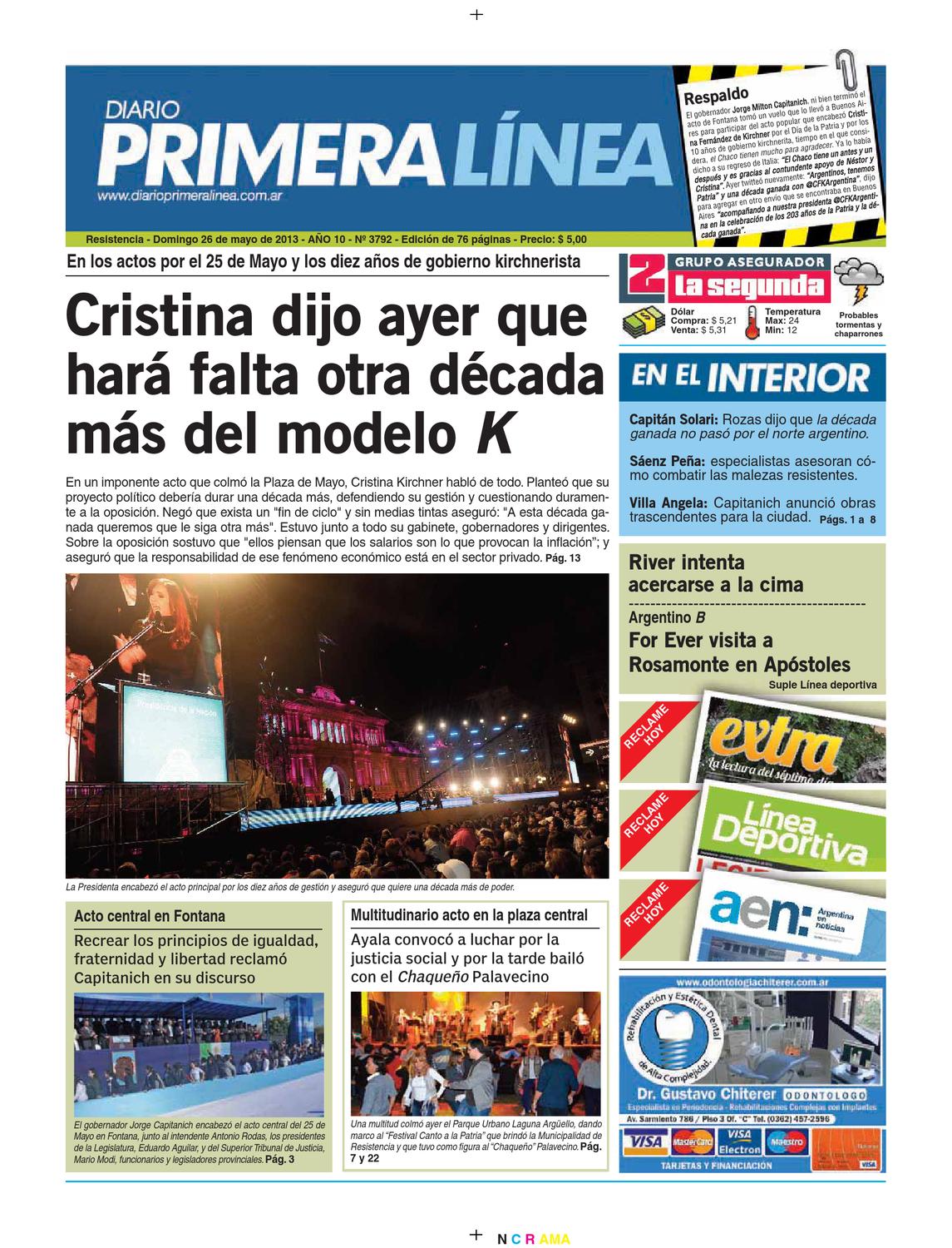 Primera Linea 3792 26-05-13 by Diario Primera Linea - Issuu