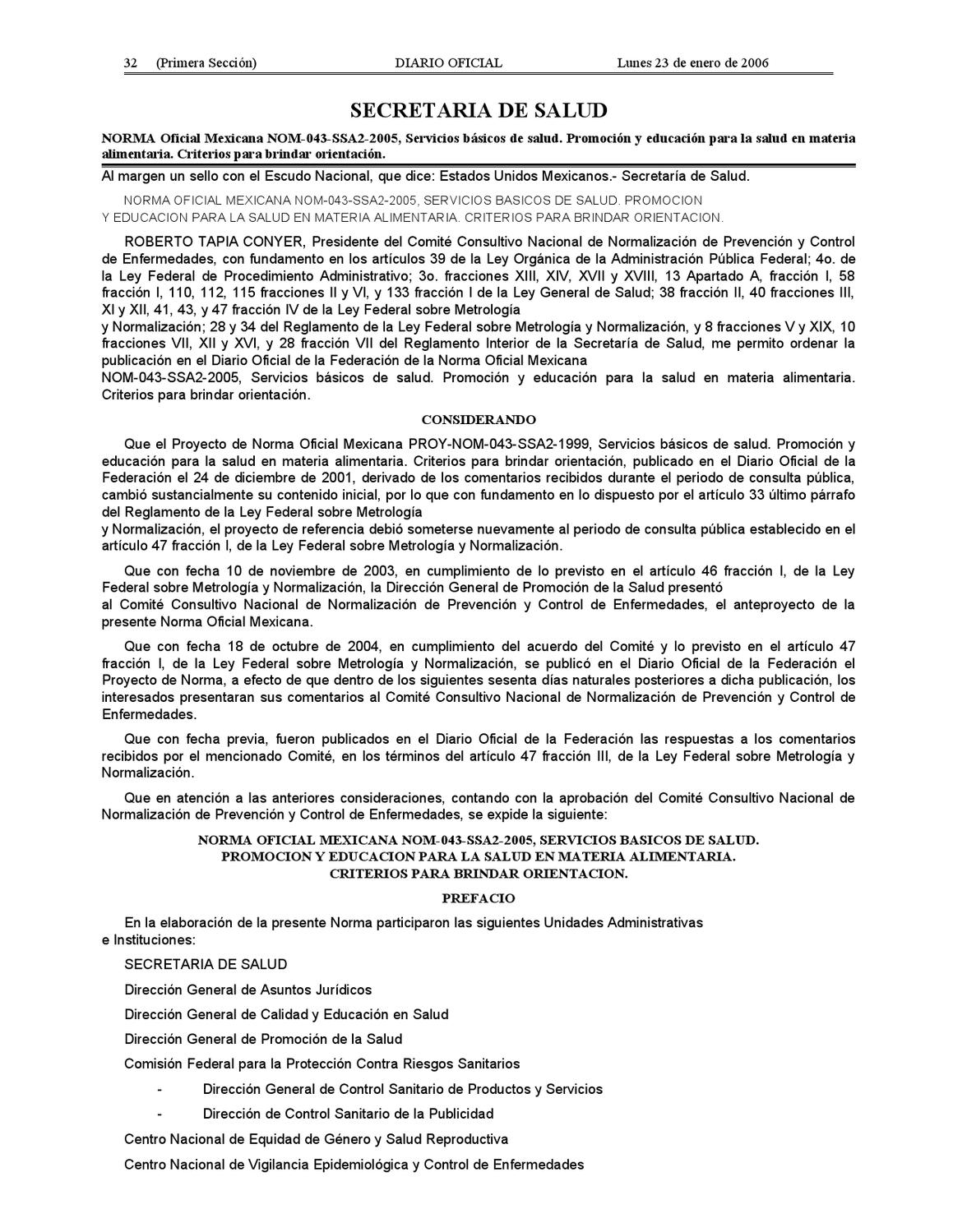 nom043 by Flor Romero - Issuu