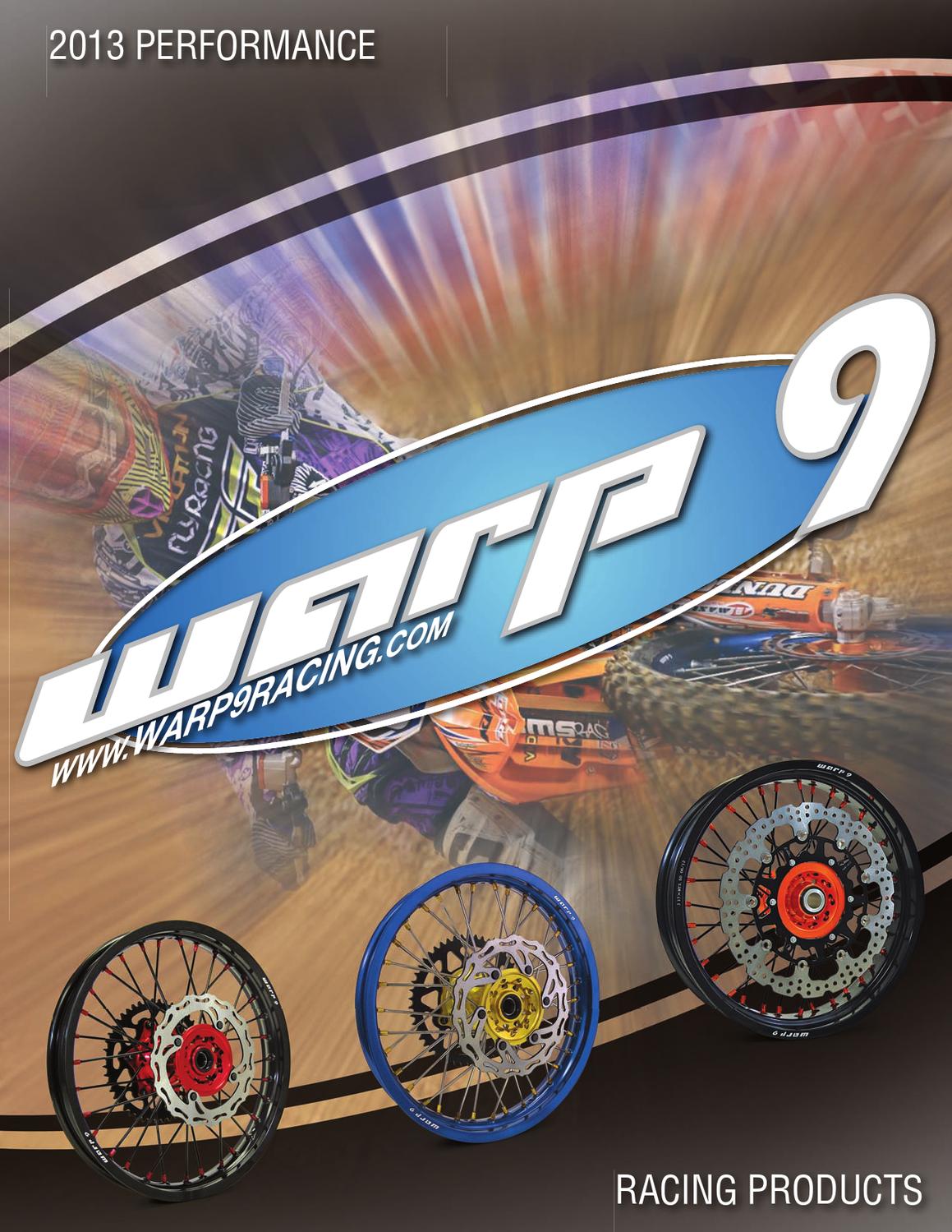 Warp 9 2013 Catalog by Tim - Issuu