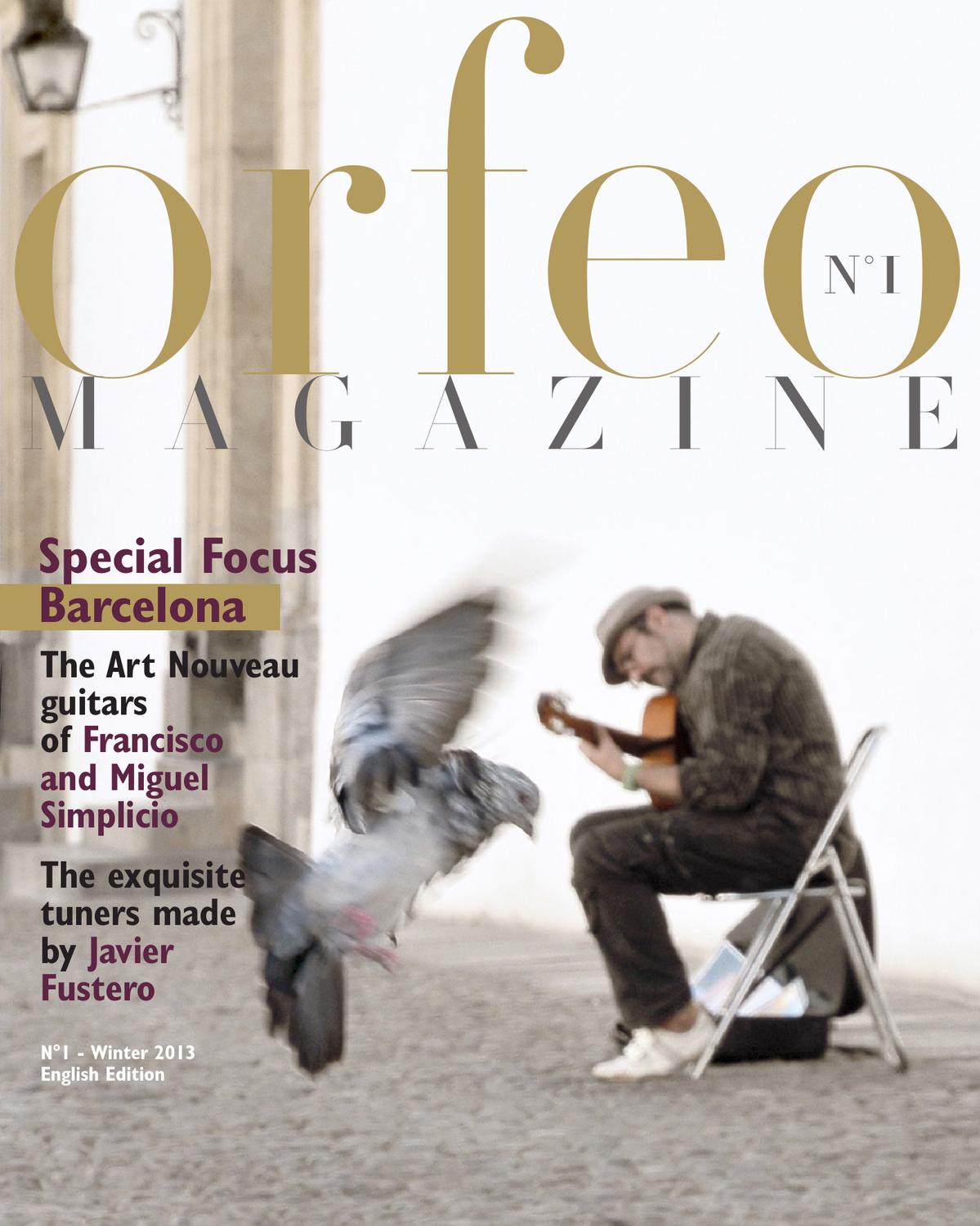 Orfeo Magazine #1 - English edition - Winter 2013 by ALBERTO MARTINEZ ...