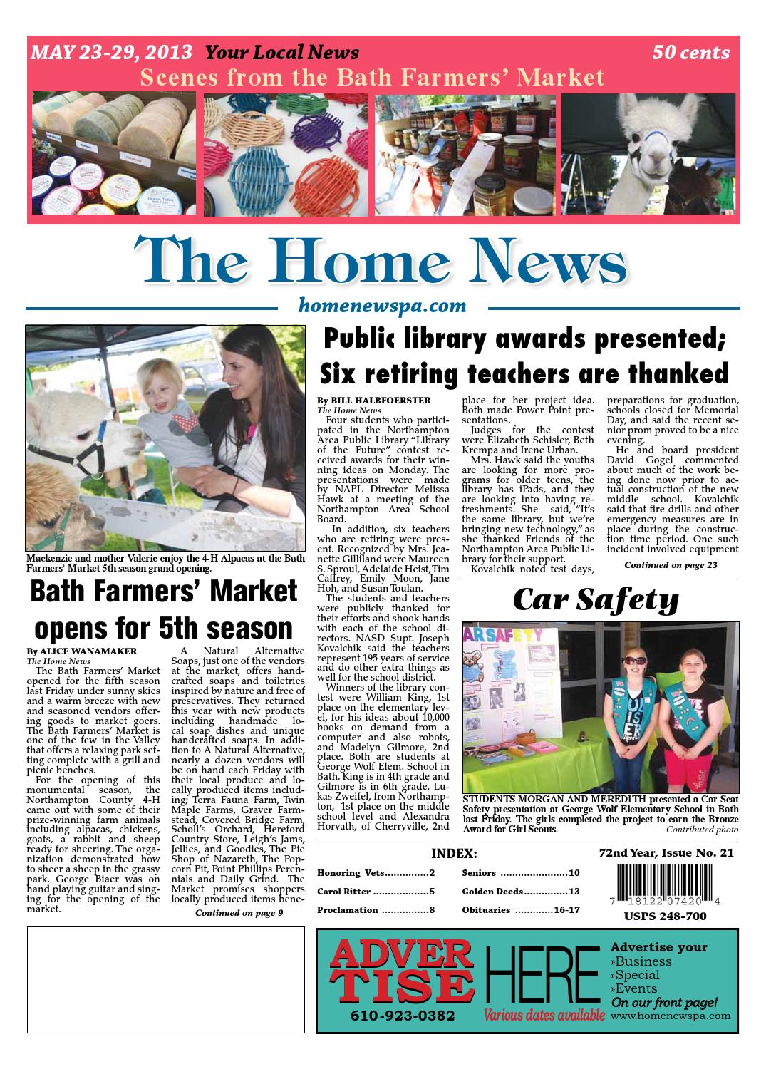 The Home News, May 23 by Innovative Designs & Publishing, Inc. - Issuu