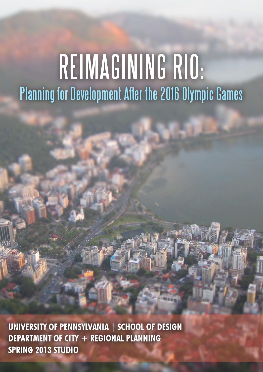 Reimagining Rio: Planning for Development After the 2016 Games by ...