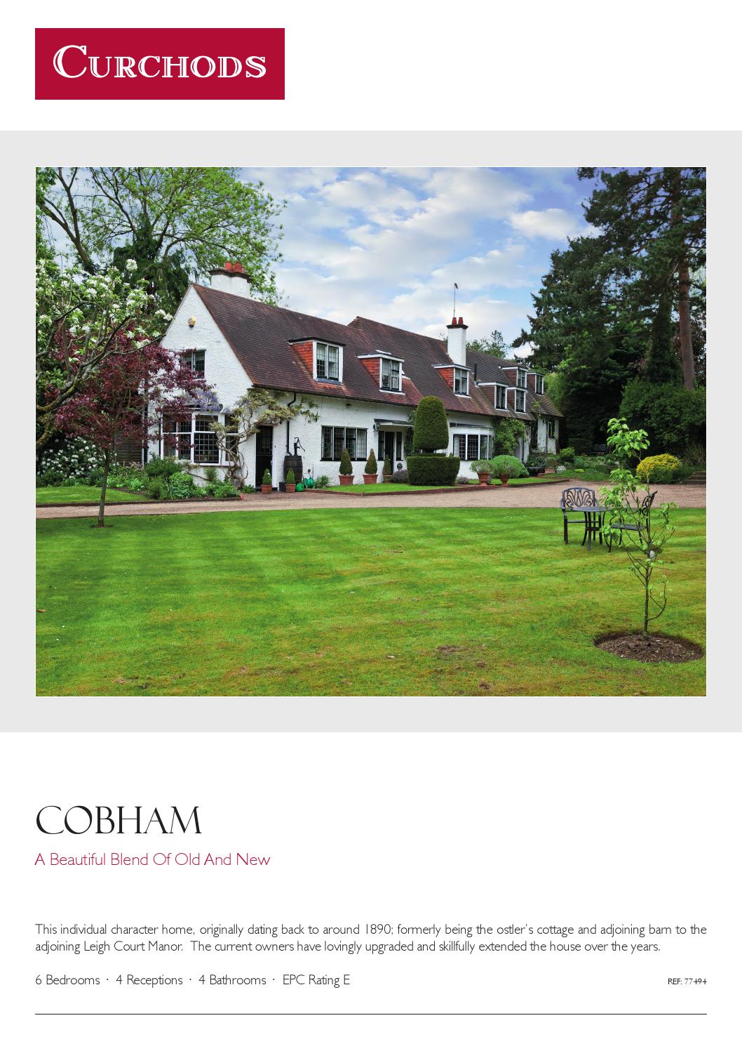 77494 web by Curchods Estate Agents - Issuu