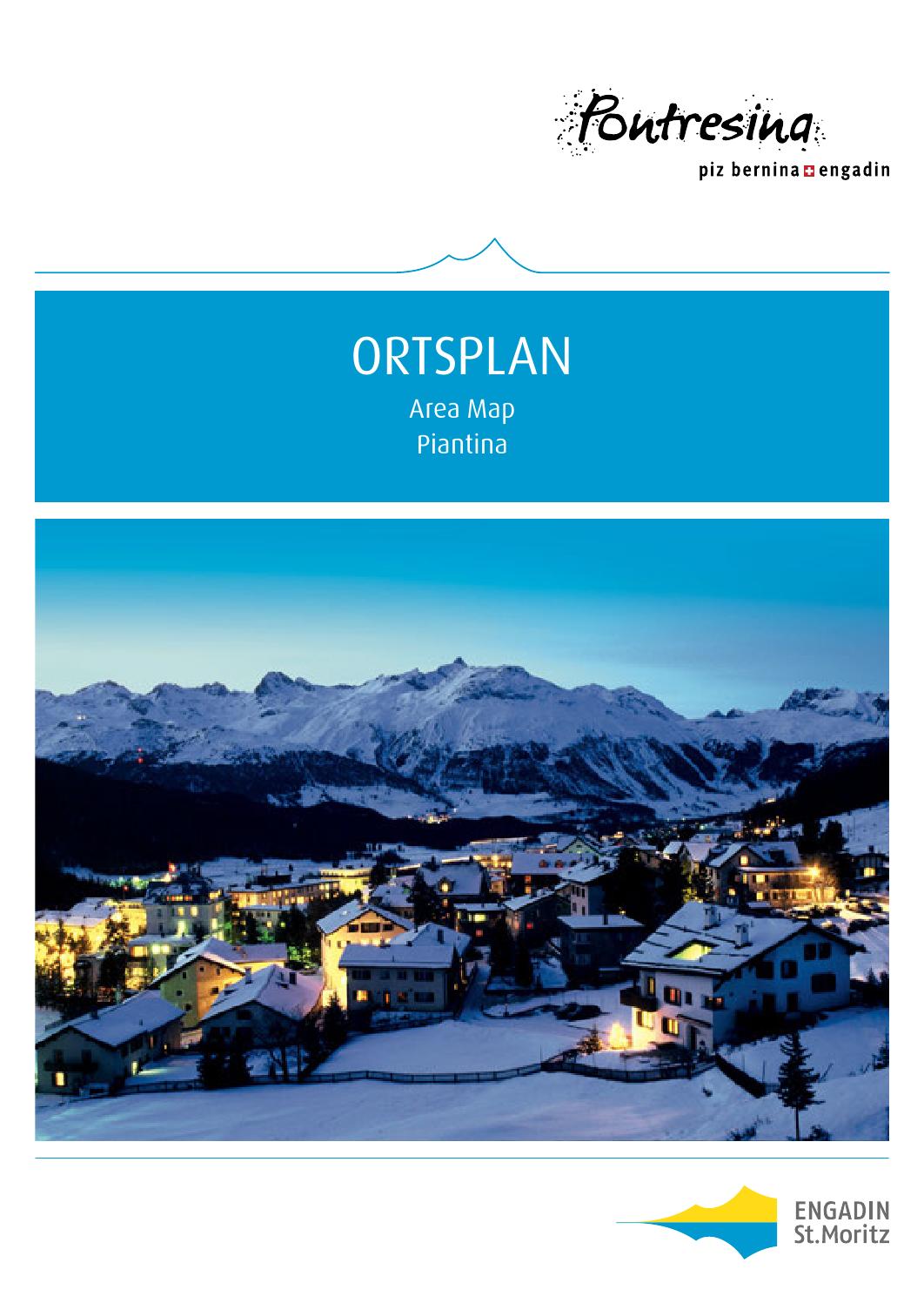 Pontresina Ortsplan by SÜSSKIND SGD - Issuu