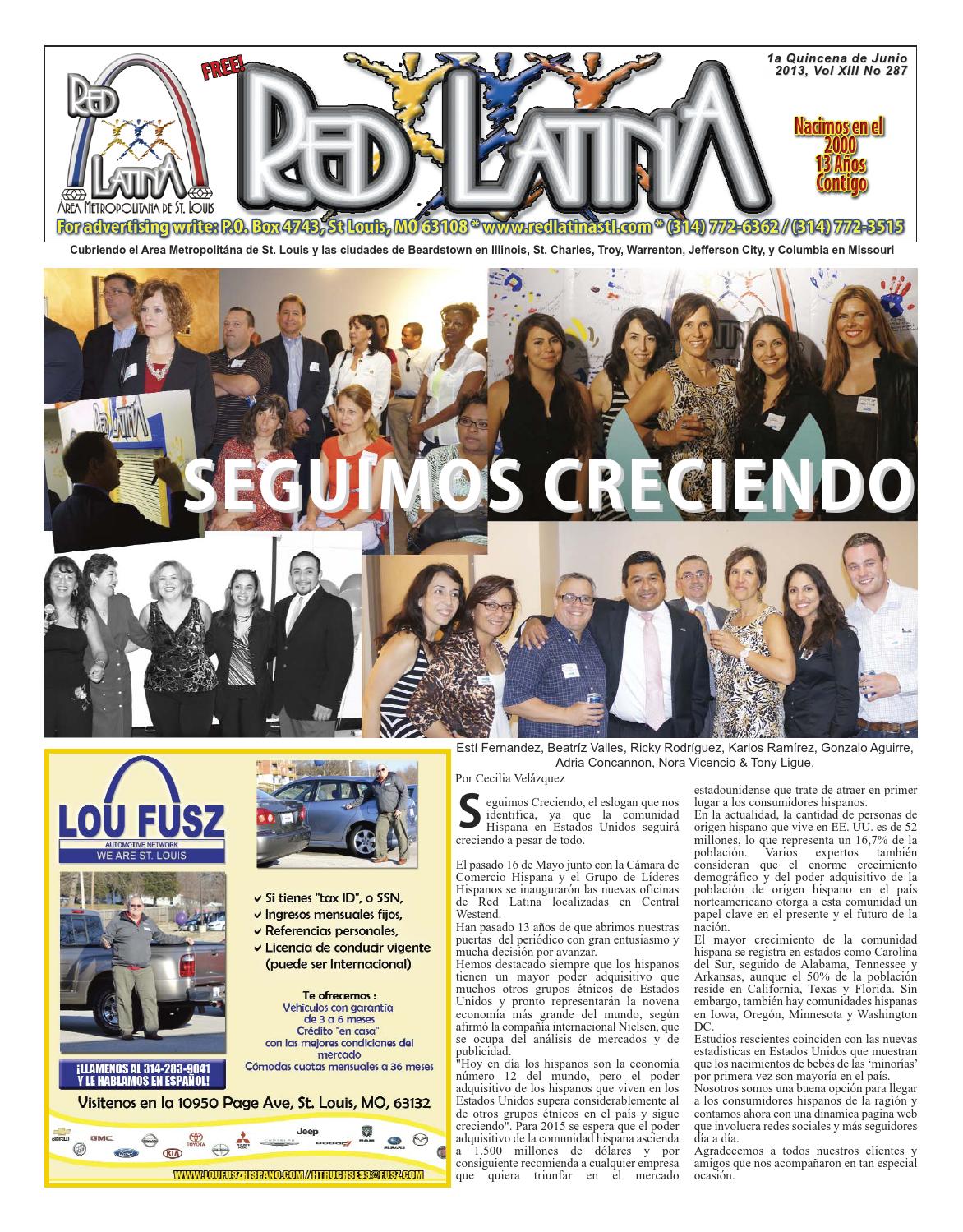RED LATINA ST. LOUIS HISPANIC NEWSPAPER 2013-06-01 by Red Latina ...