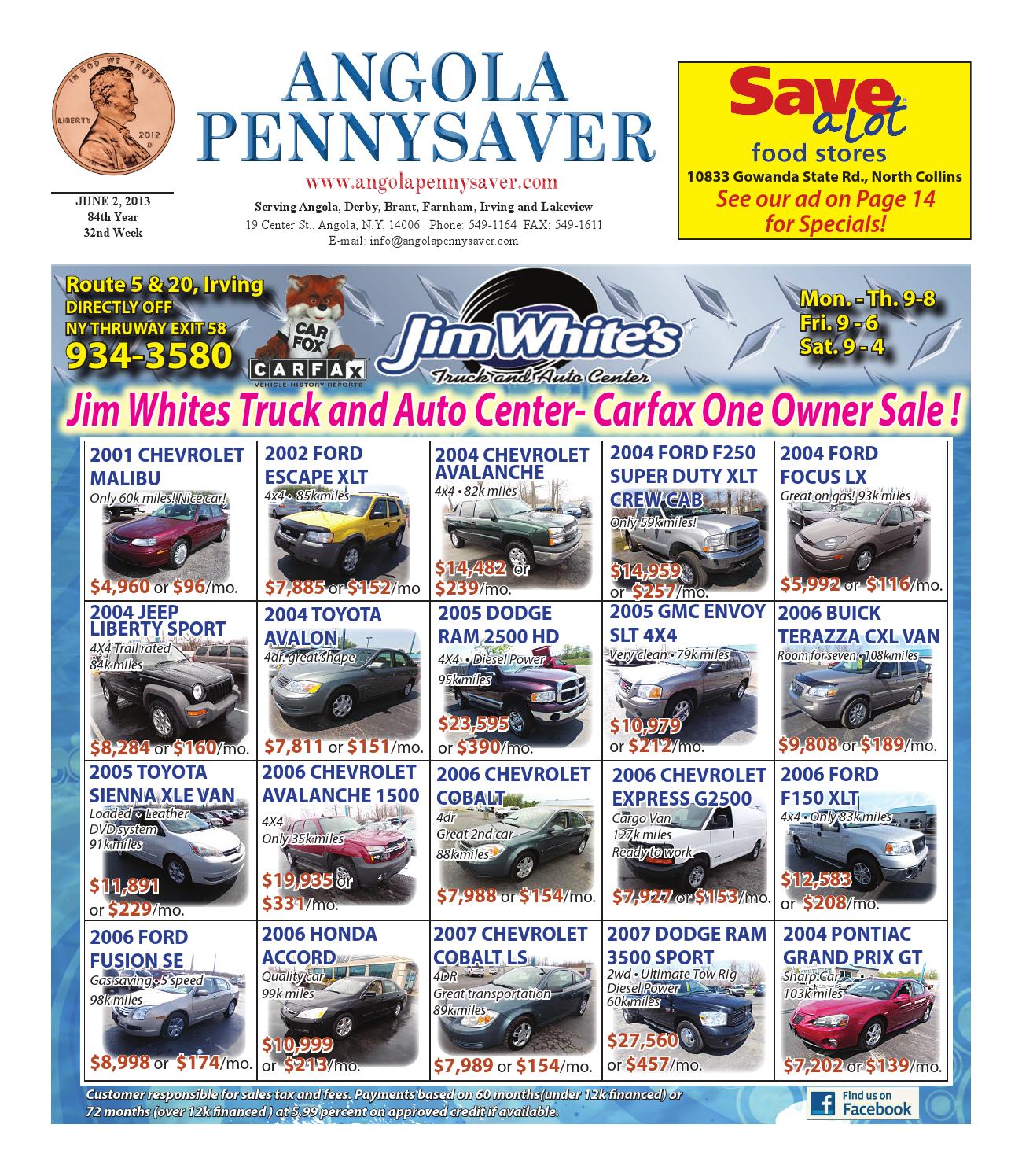 6/2 Angola Pennysaver by Angola Pennysaver - Issuu