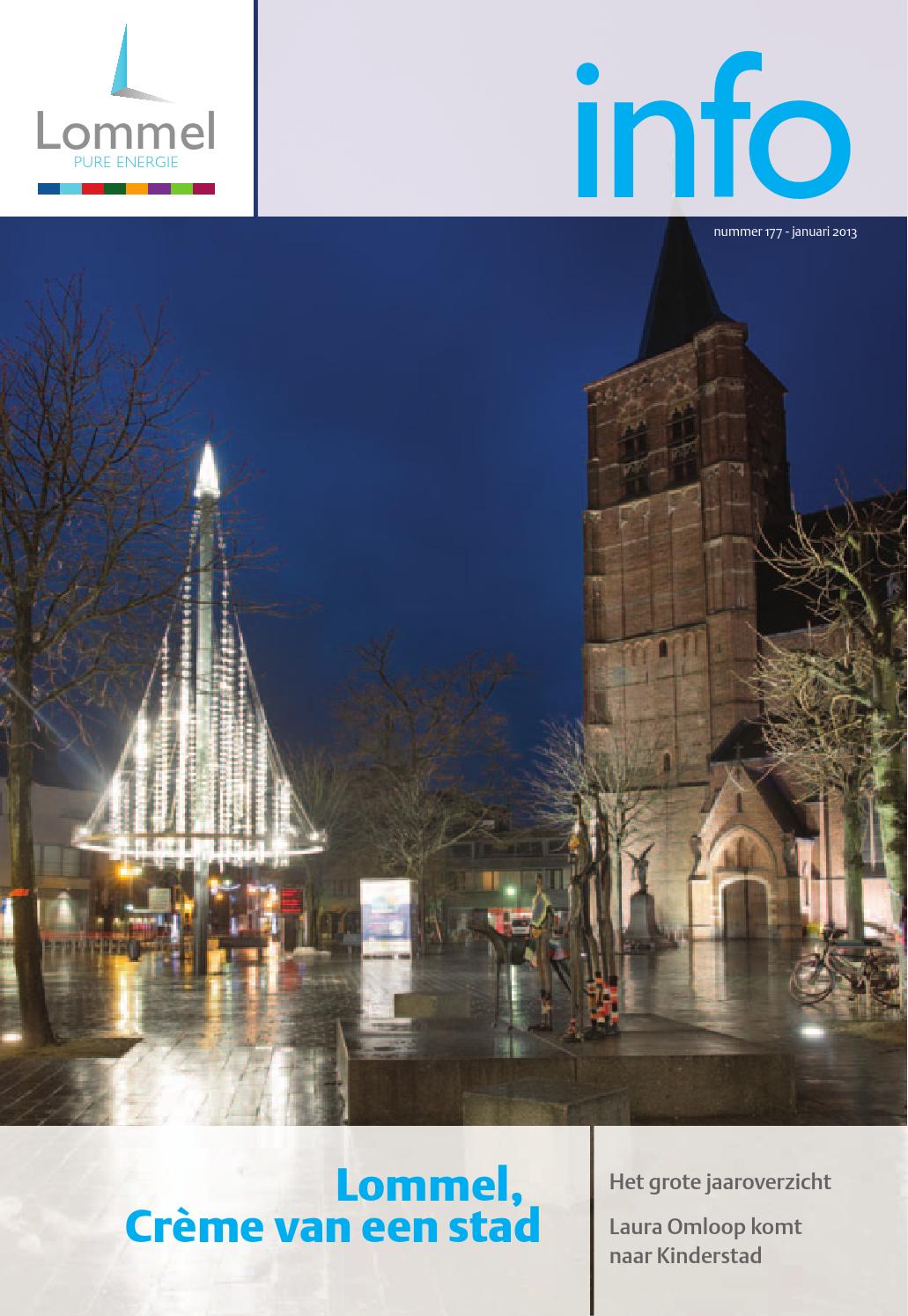 Info Lommel januari 2013 by Stad Lommel - Issuu