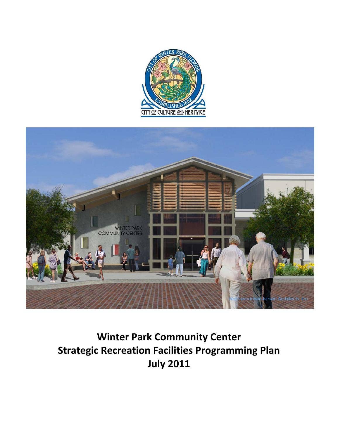 Winter Park Community Center Strategic Recreation Facilities ...