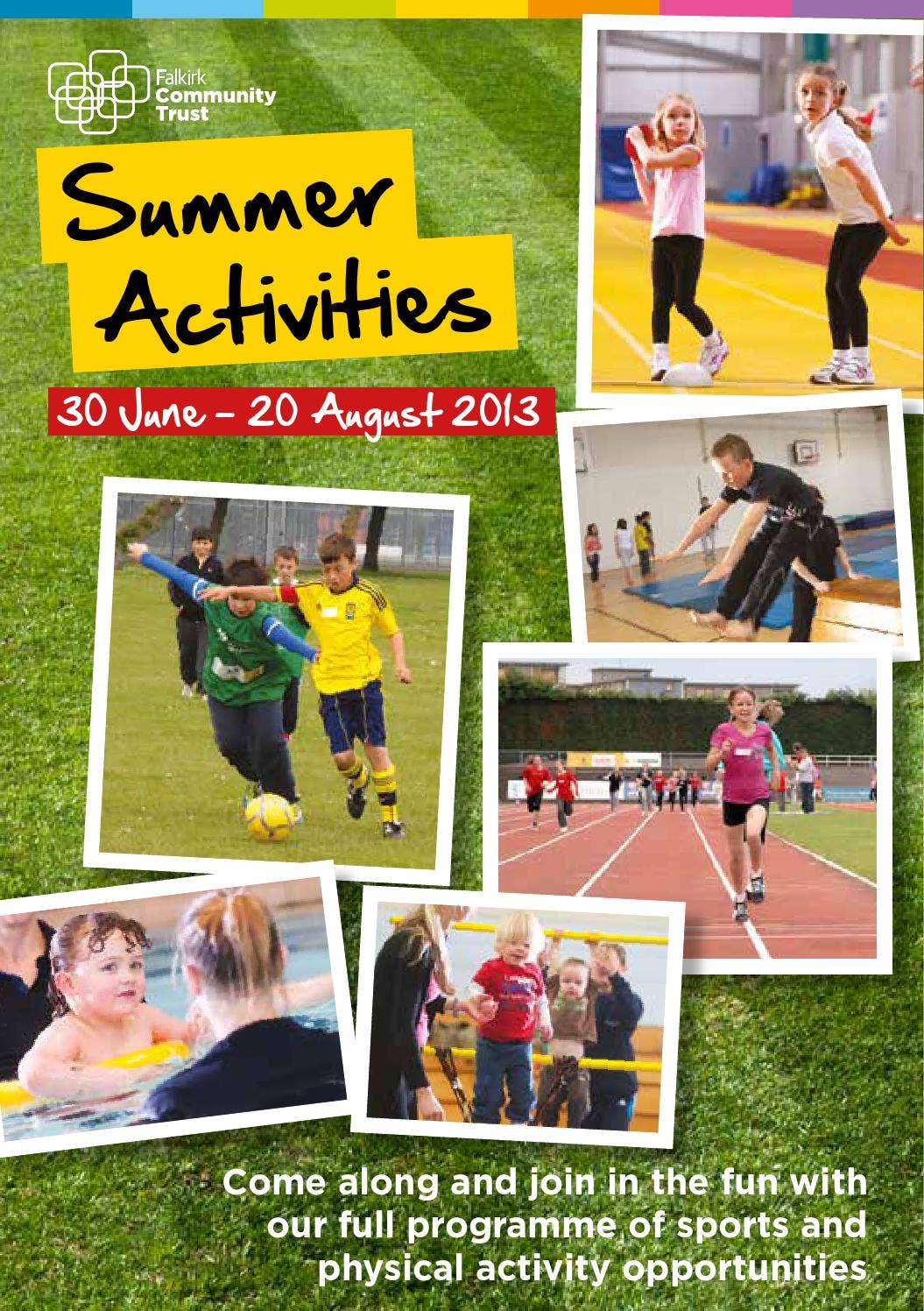 Falkirk Community Trust Summer 2013 Sports by Falkirk Leisure & Culture ...