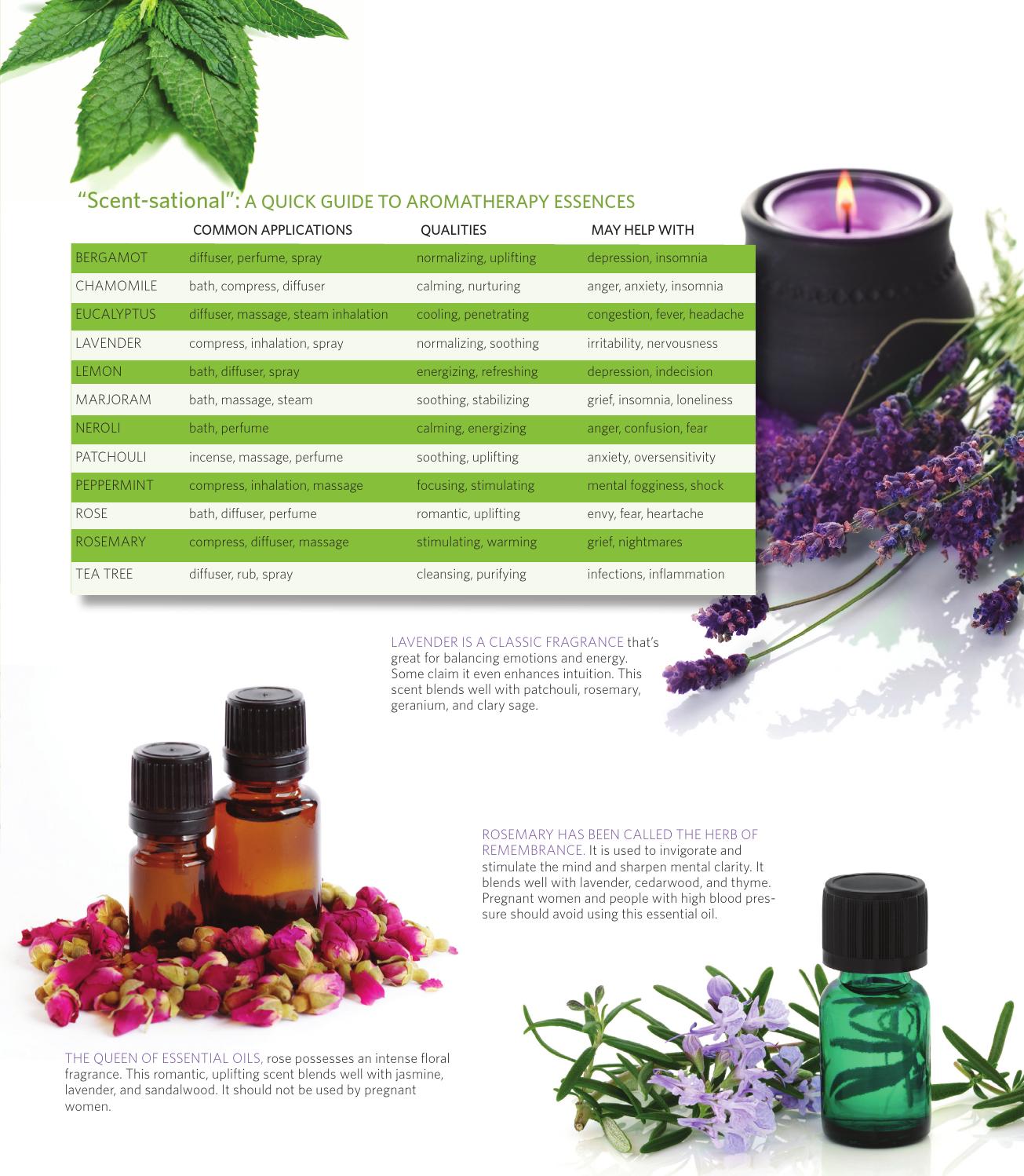 Scent-sational: A Guide to Aromatherapy Essences by TasteforLife - Issuu
