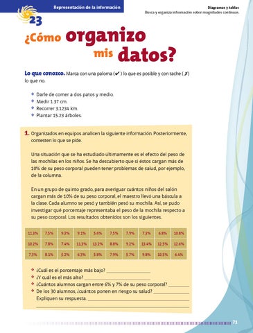 Matemáticas 5o. Grado by Rarámuri - Issuu