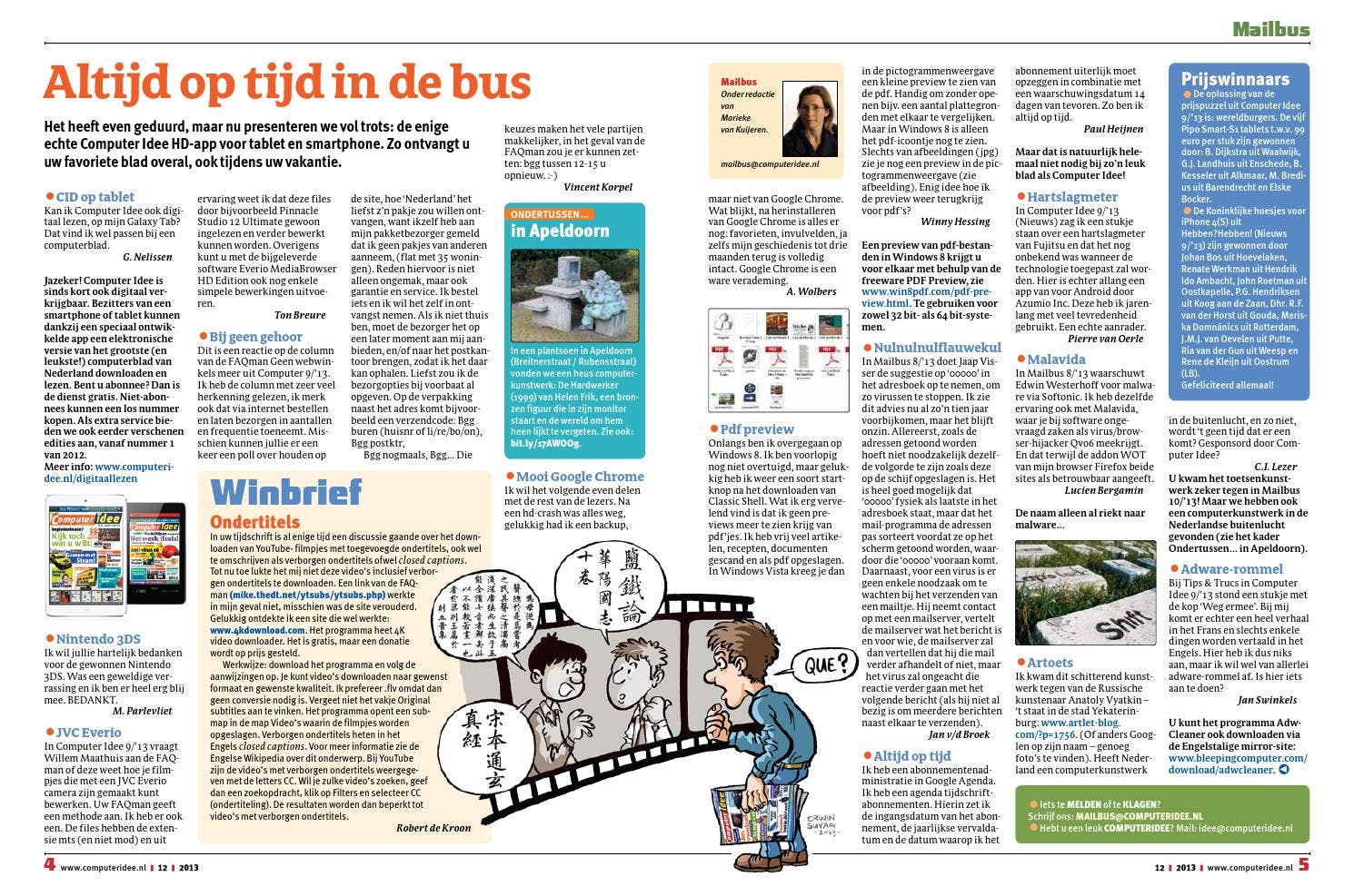 Mailbus by Marieke van Kuijeren - Issuu