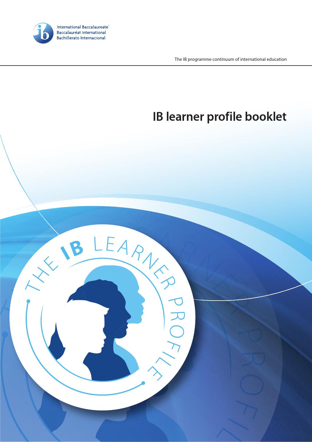 IB Learner Profile brochure by Bonn International School - Issuu