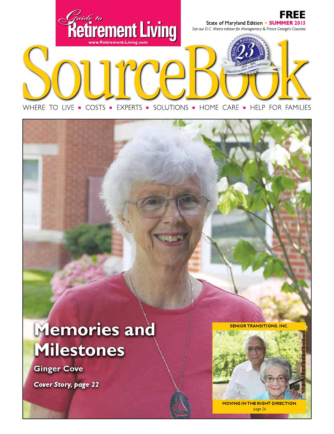 Guidetoretirementlivingsourcebook mdsummer13 by Positive Aging ...