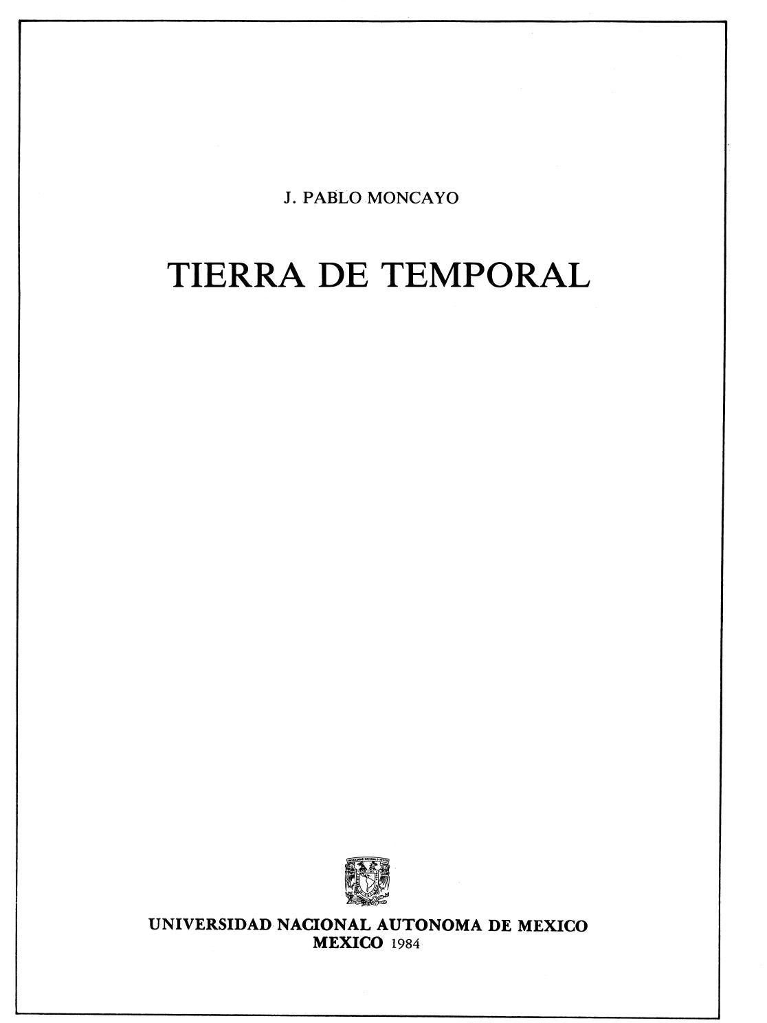 Moncayo - Tierra de Temporal by Peermusic Classical - Issuu
