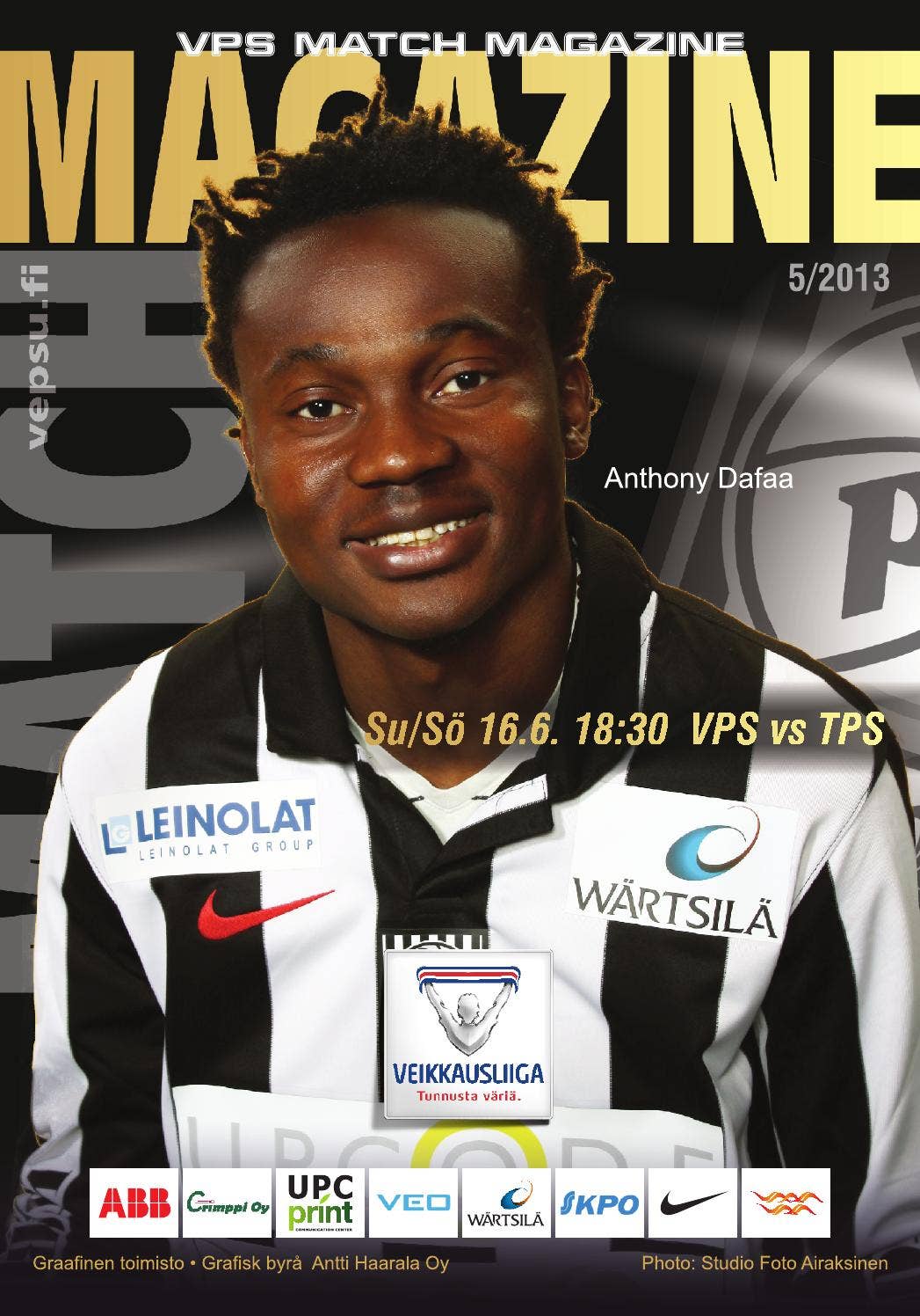 Match Magazine TPS by Ammattilehti.fi - Issuu